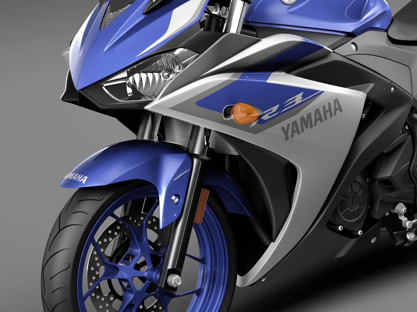 Yamaha YZF R3 2015 - 3D Model by SQUIR