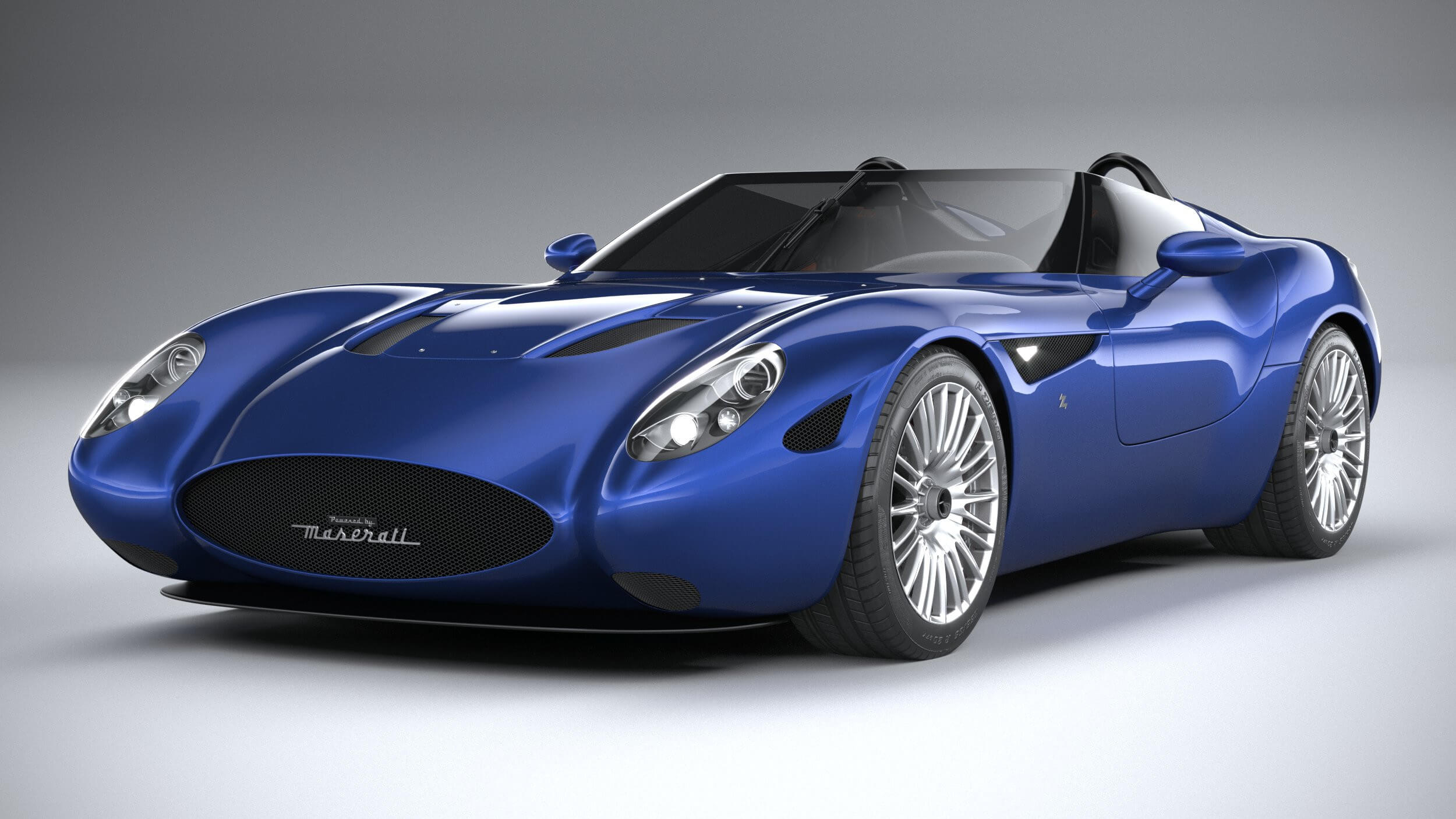 Zagato Mostro Barchetta 2022 - 3D Model by SQUIR