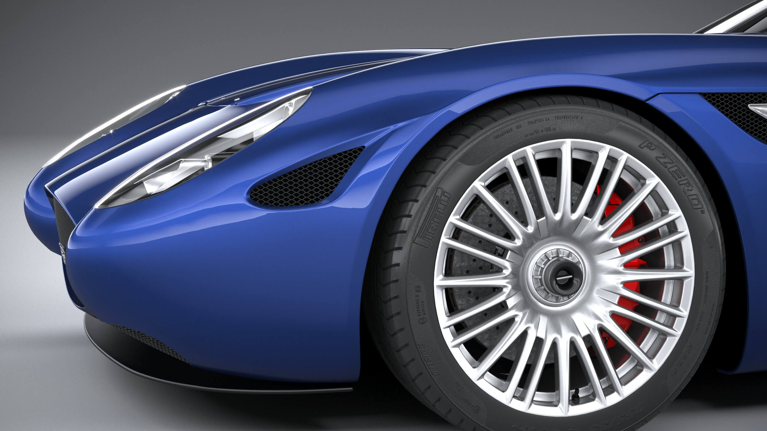 Zagato Mostro Barchetta 2022 - 3D Model by SQUIR