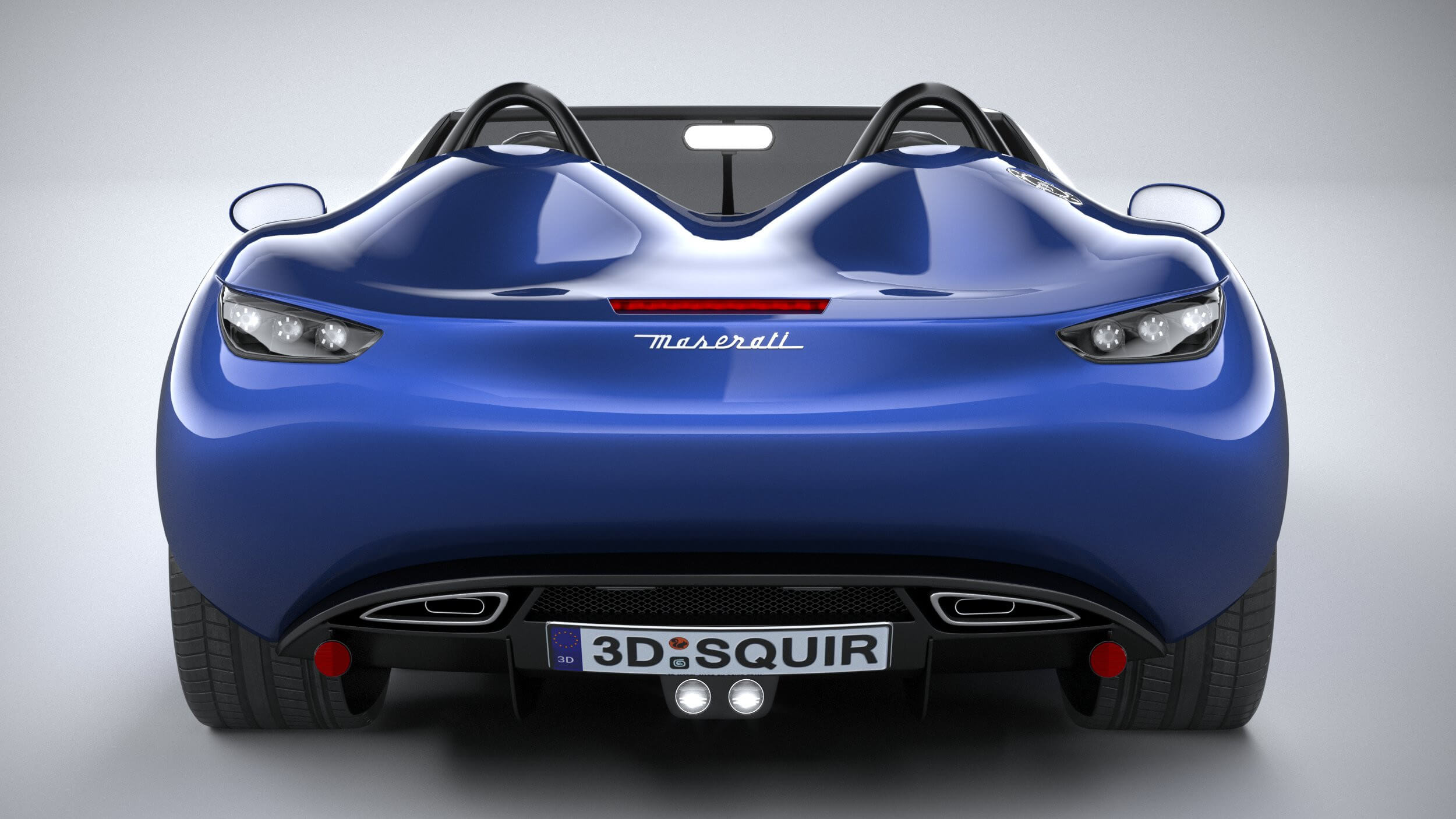 Zagato Mostro Barchetta 2022 - 3D Model by SQUIR