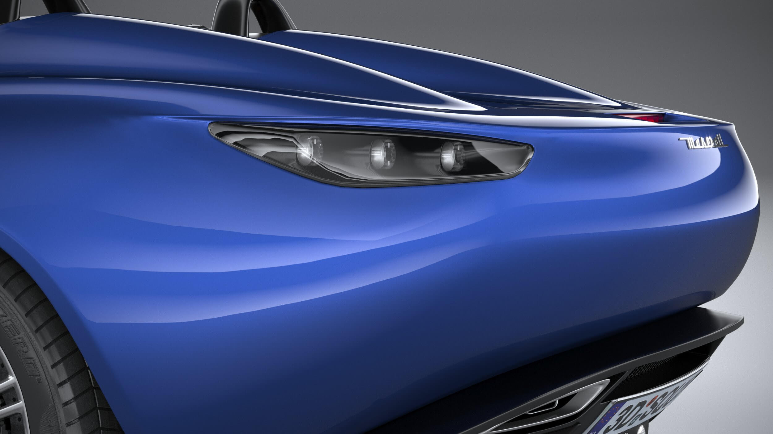 Zagato Mostro Barchetta 2022 - 3D Model by SQUIR