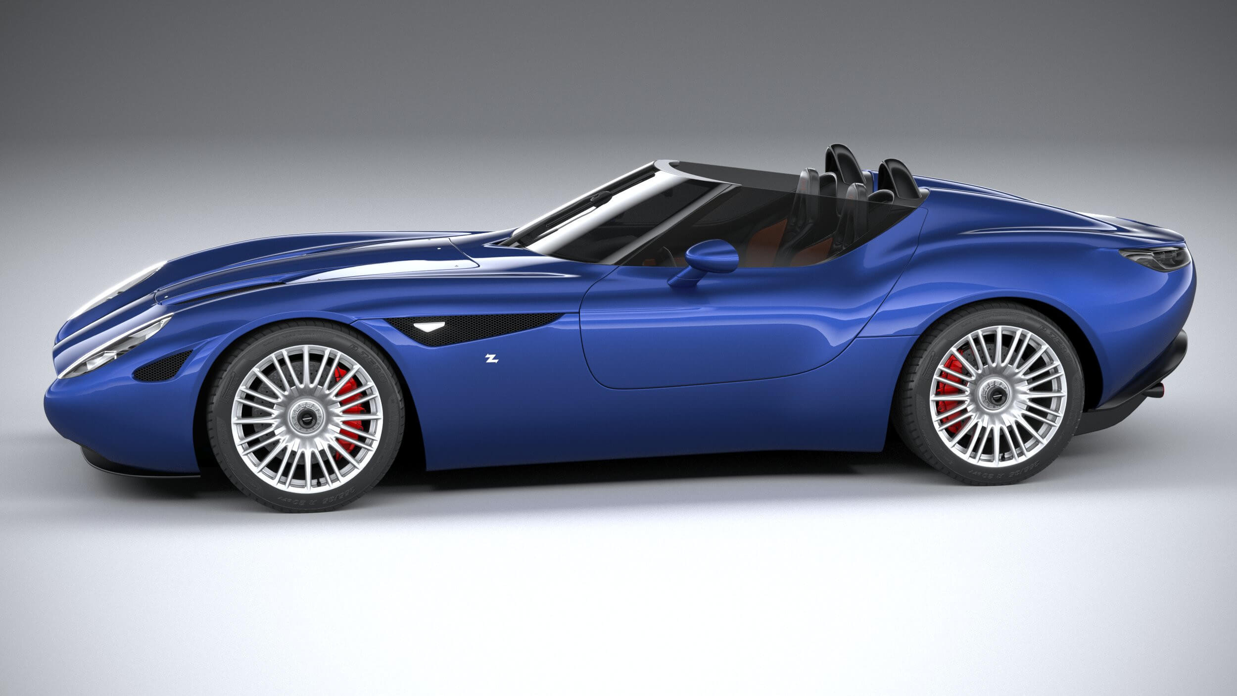 Zagato Mostro Barchetta 2022 - 3D Model by SQUIR