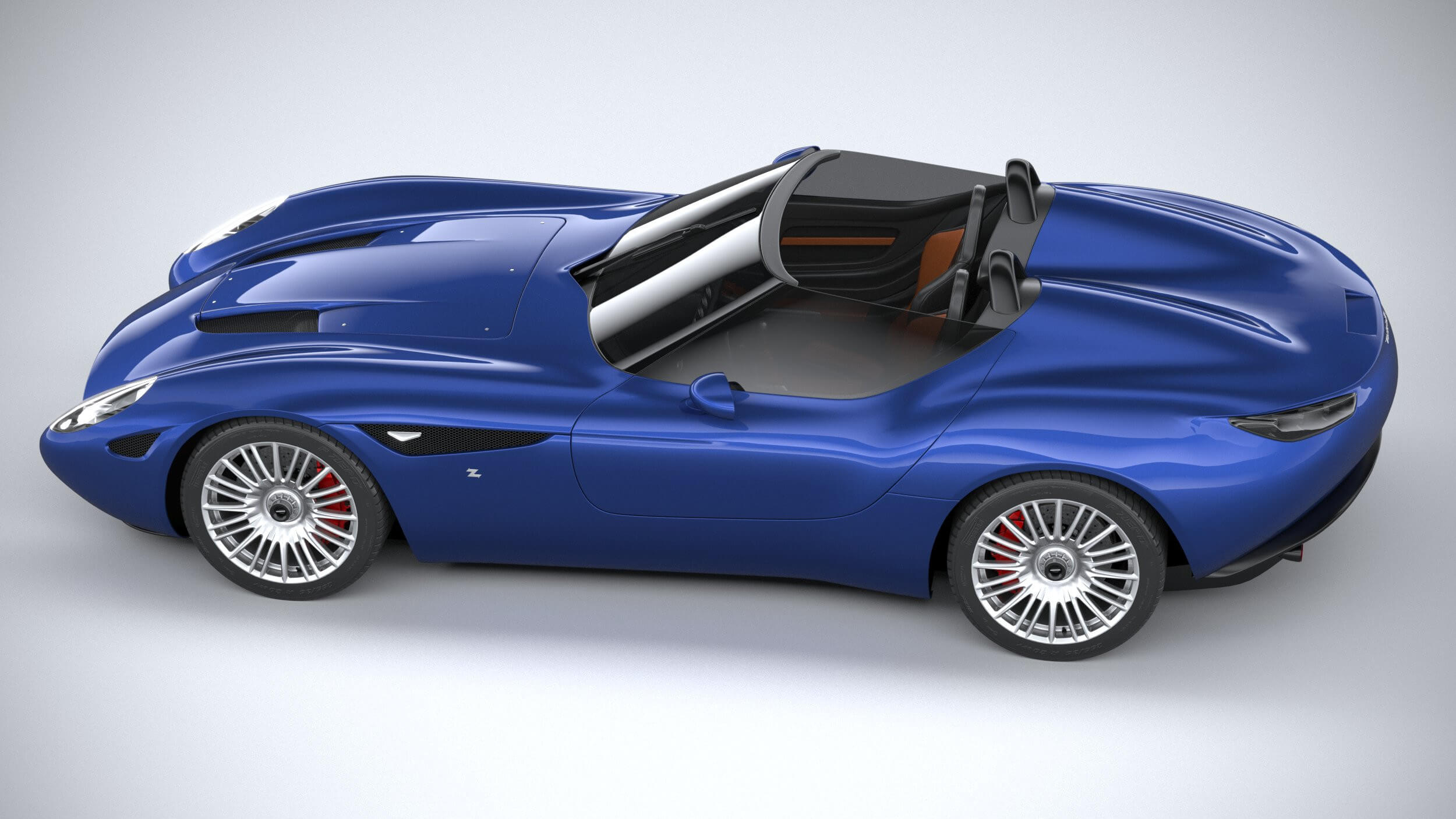 Zagato Mostro Barchetta 2022 - 3D Model by SQUIR