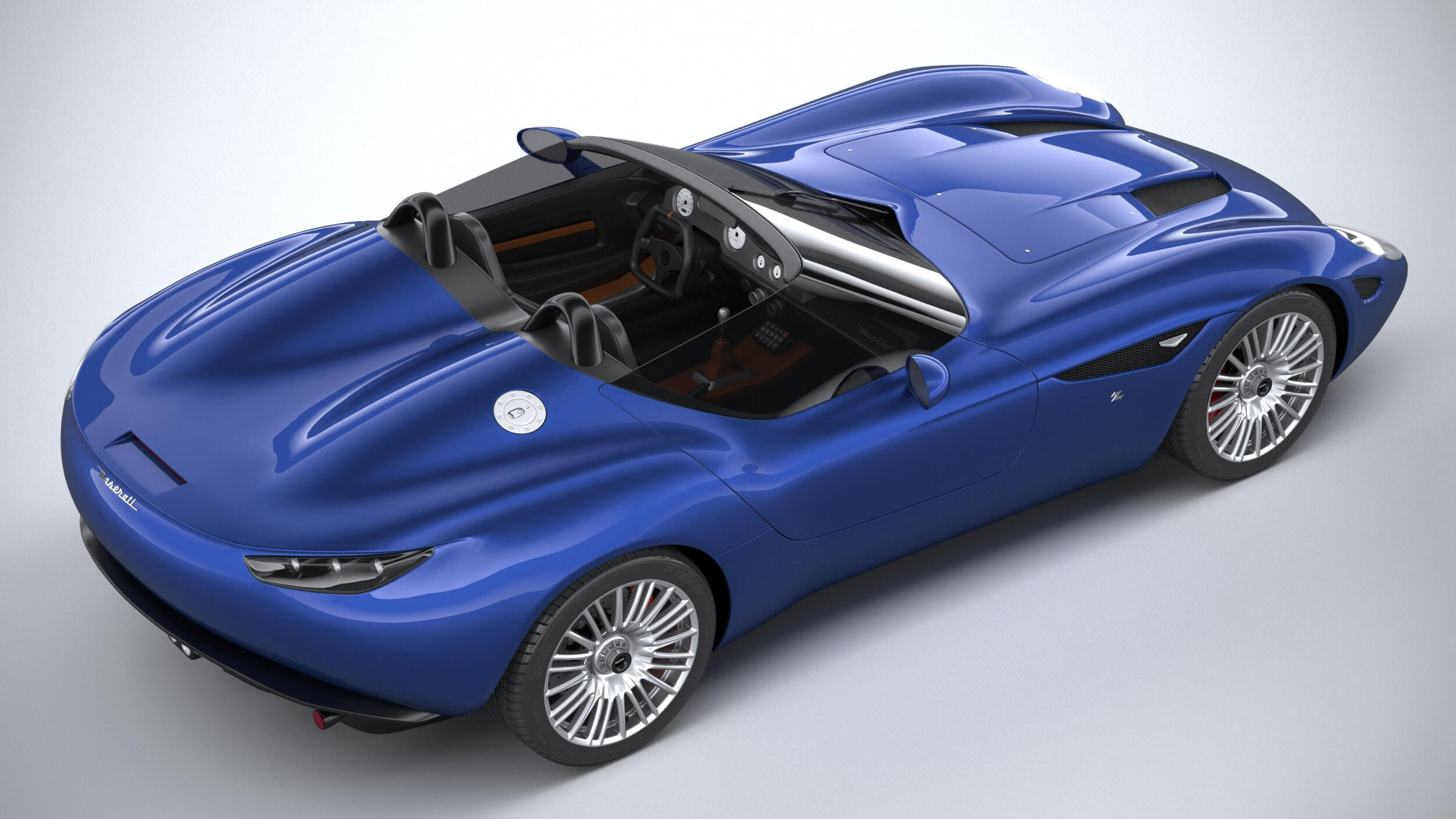 Zagato Mostro Barchetta 2022 - 3D Model by SQUIR
