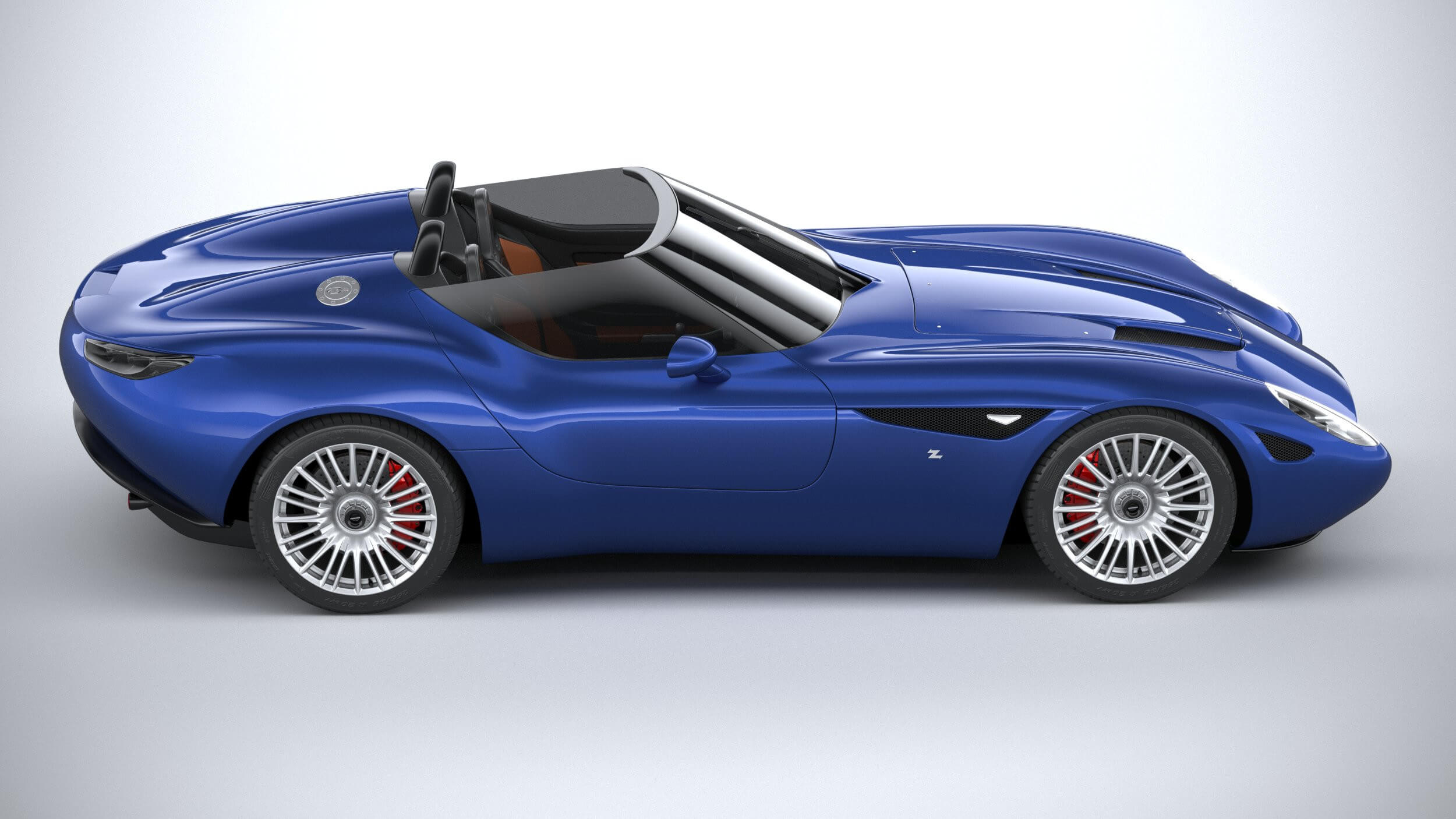 Zagato Mostro Barchetta 2022 - 3D Model by SQUIR