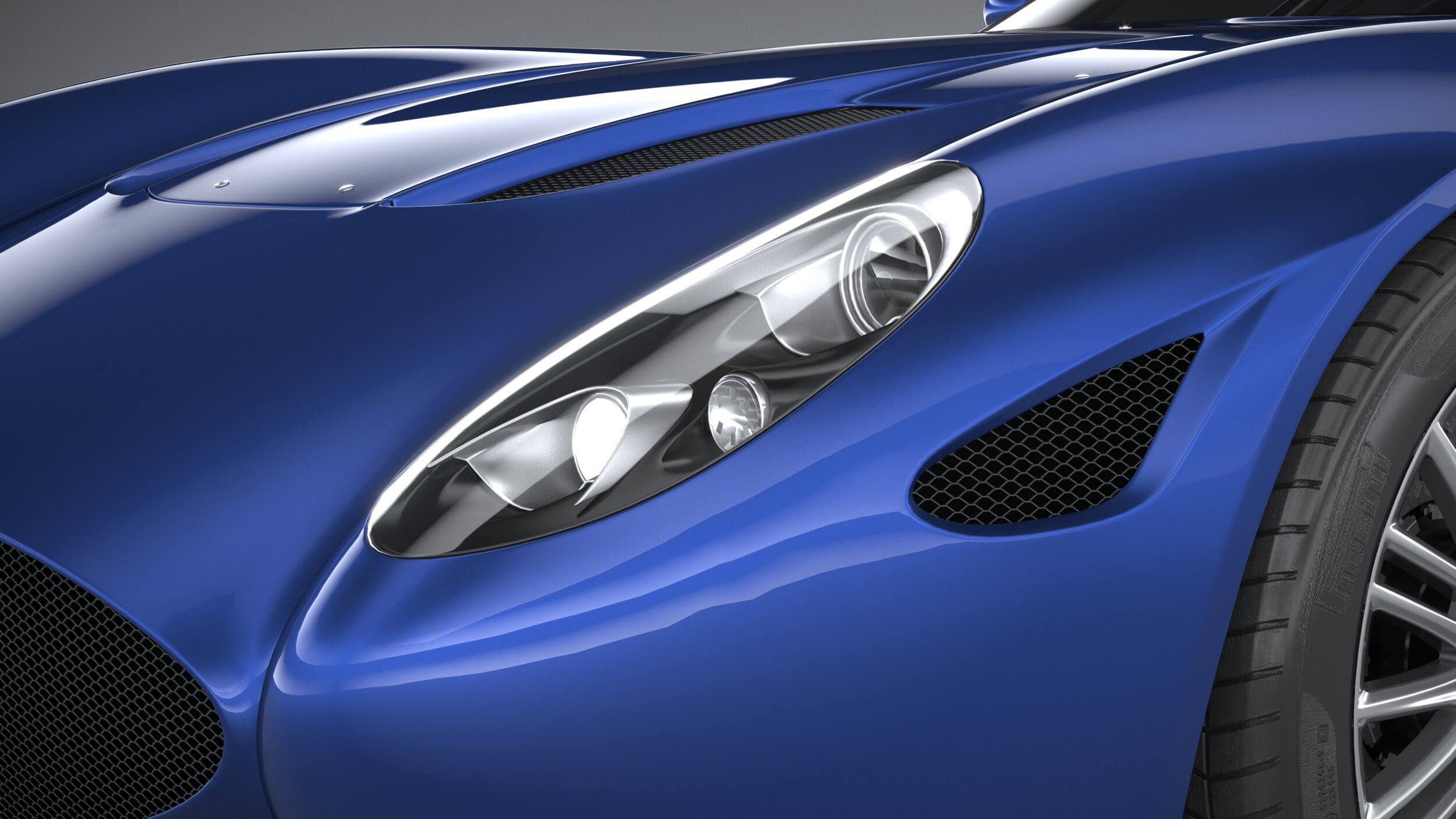 Zagato Mostro Barchetta 2022 - 3D Model by SQUIR