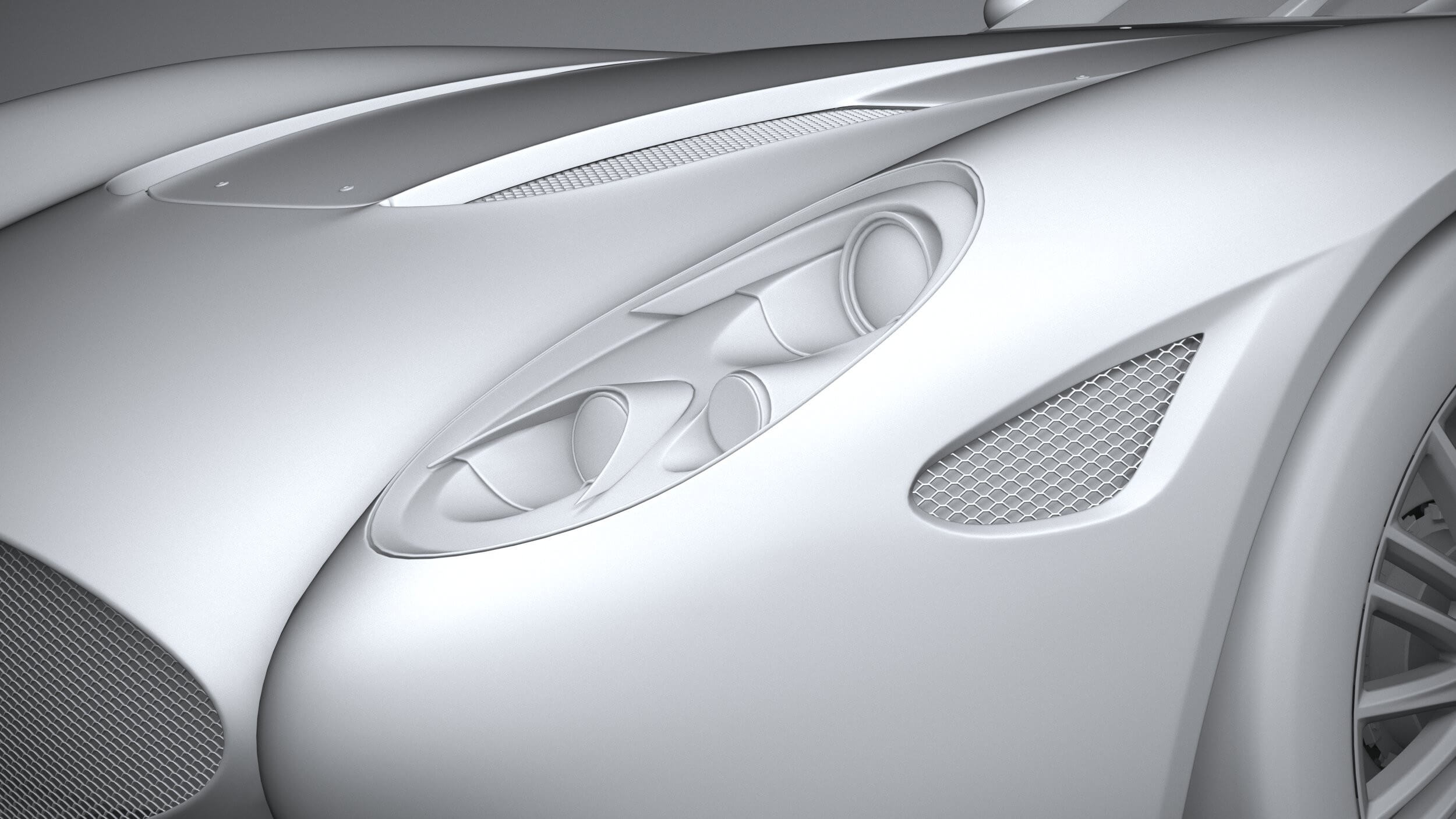 Zagato Mostro Barchetta 2022 - 3D Model by SQUIR