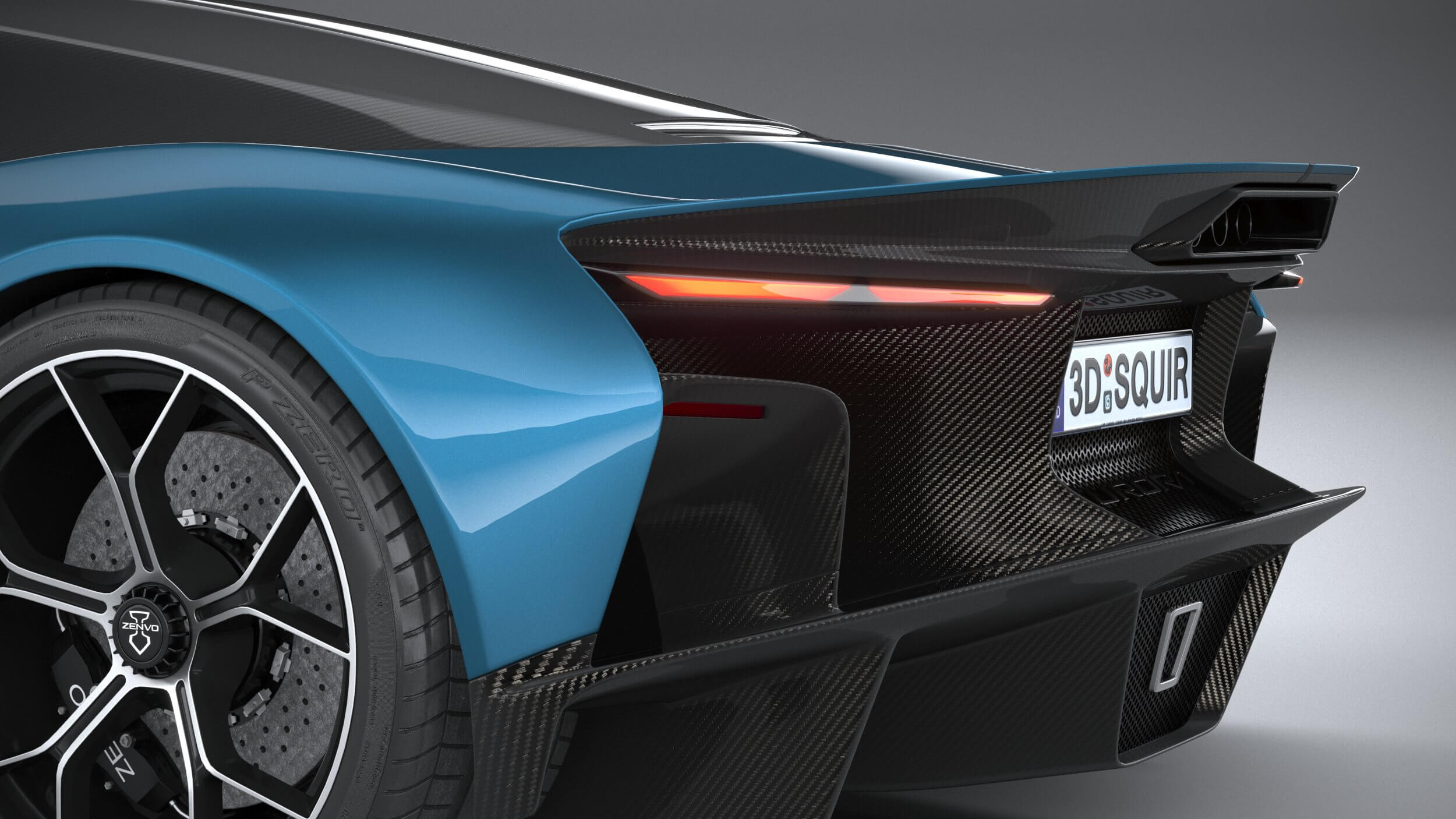 Zenvo Aurora Tur 2026 - 3D Model by SQUIR