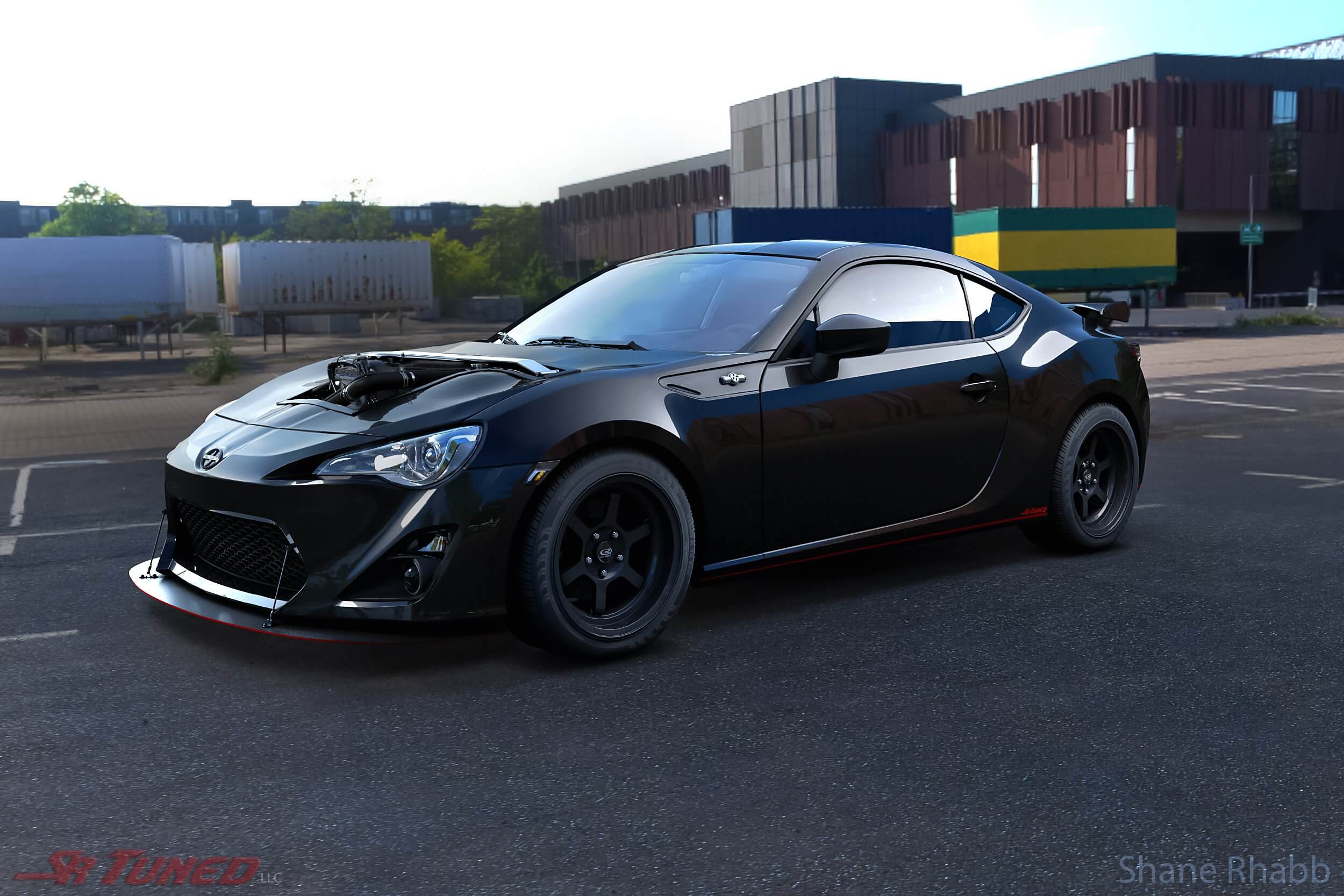 Custom FRS 3D Render, Digital Art by srhabb