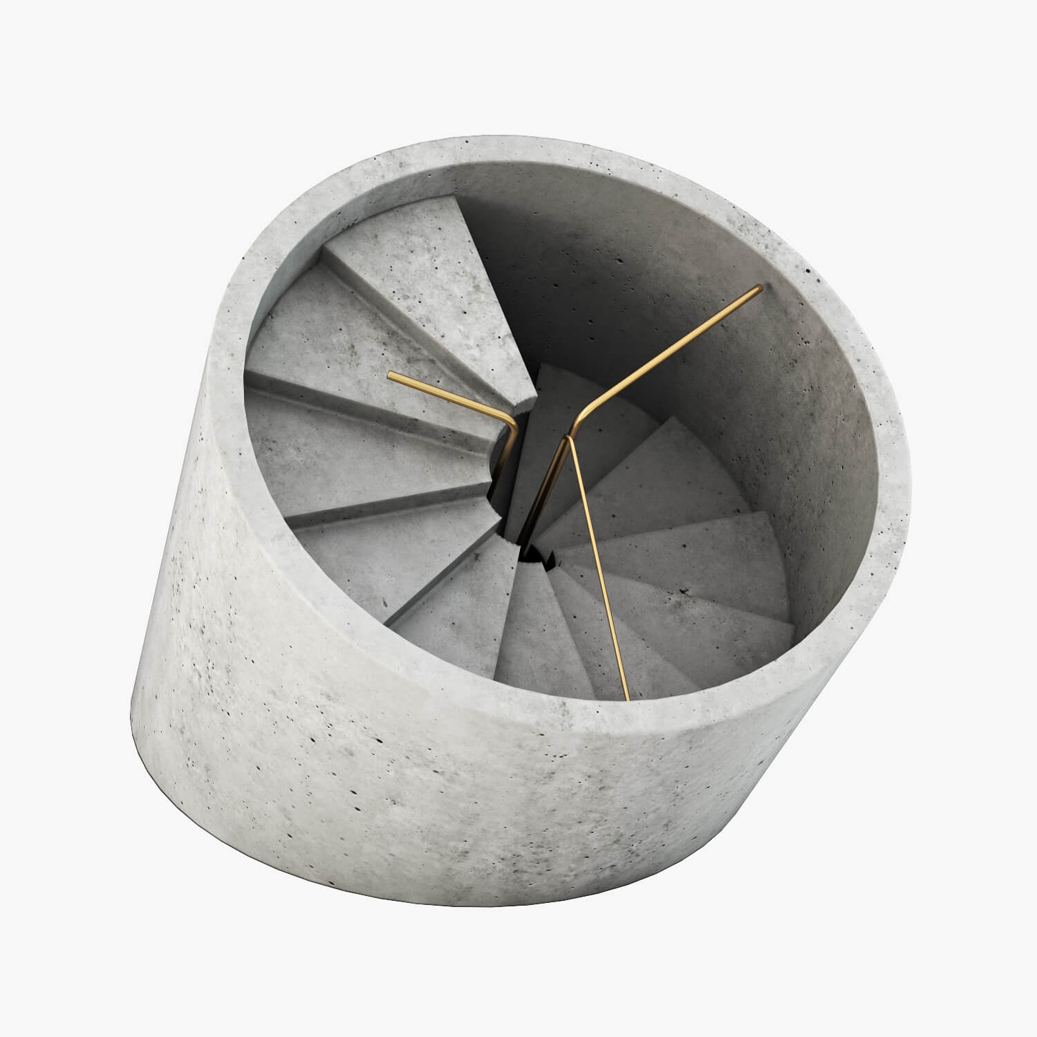 22Designstudio 4th Dimension Clock - 3D Model by sta_84