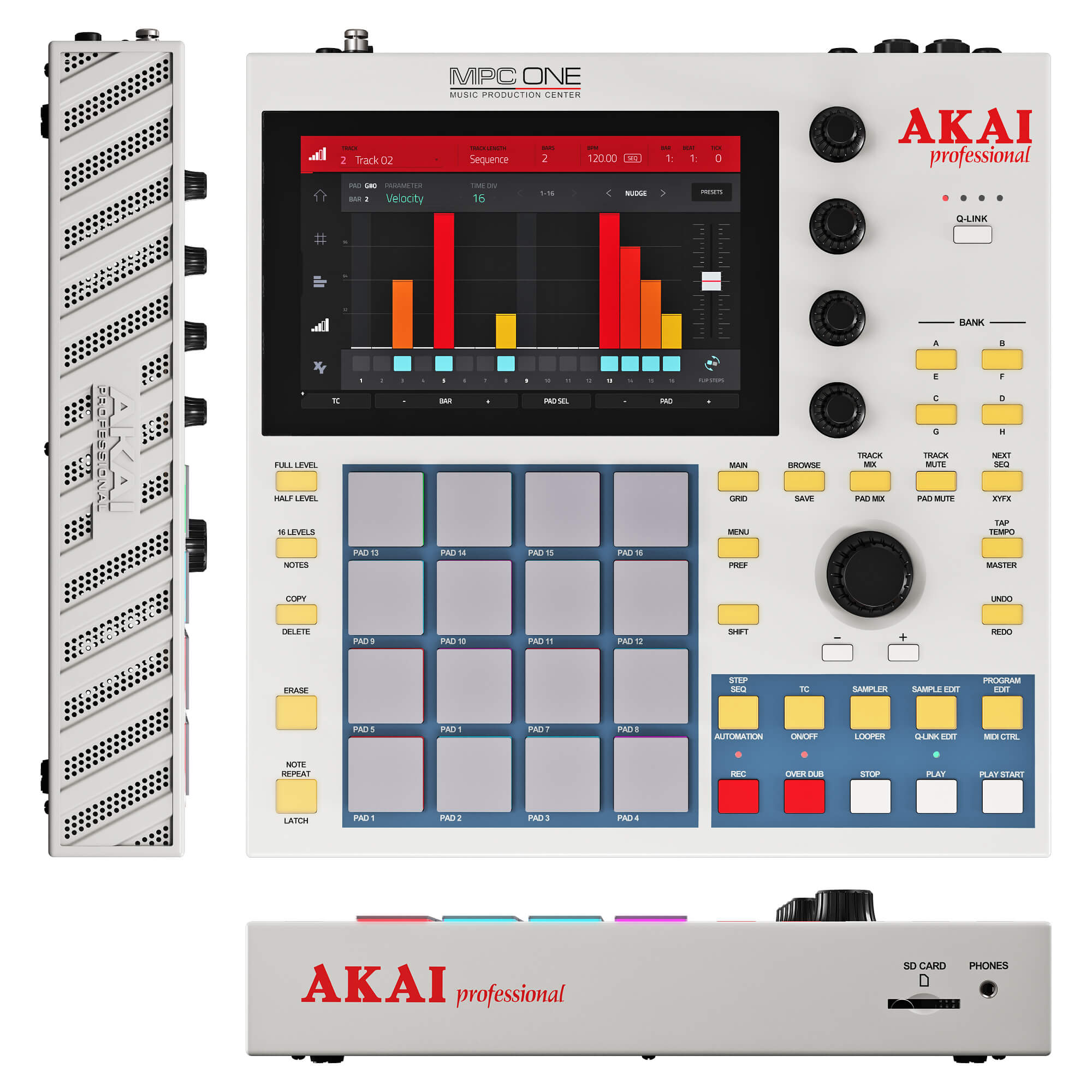 Akai Mpc One - 3D Model by sta_84
