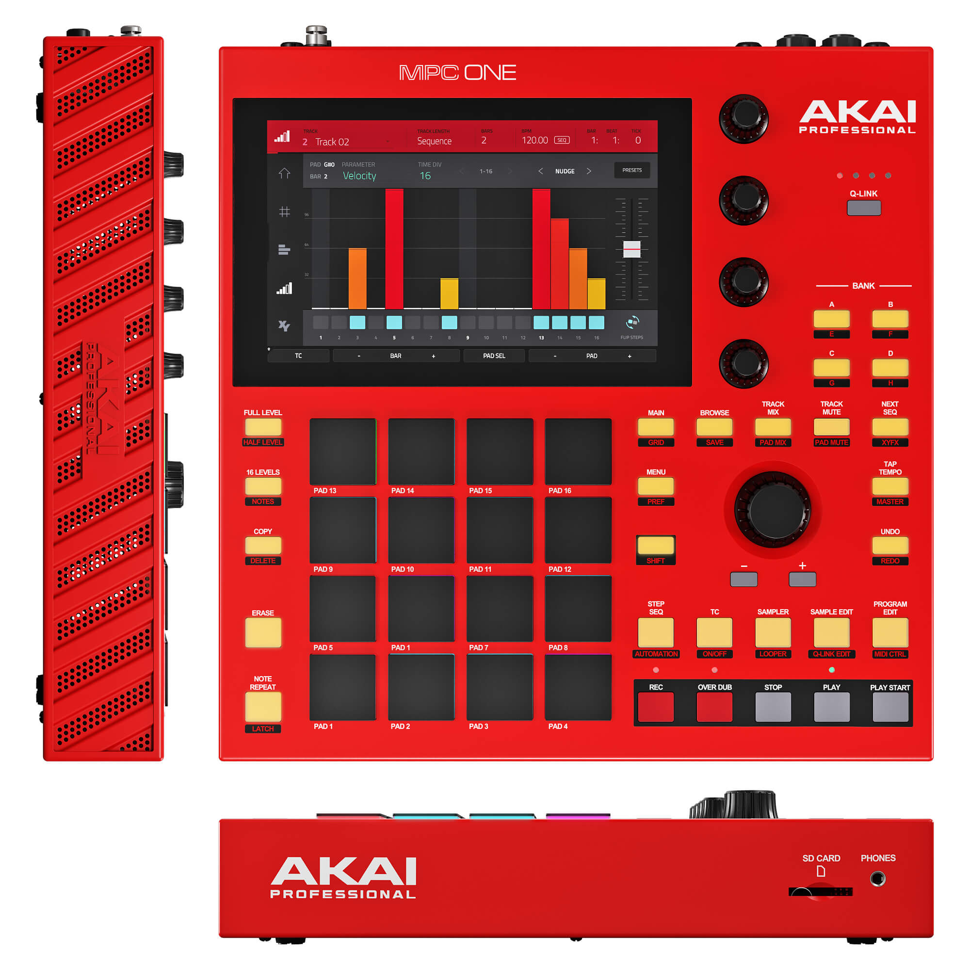 Akai Mpc One - 3D Model by sta_84