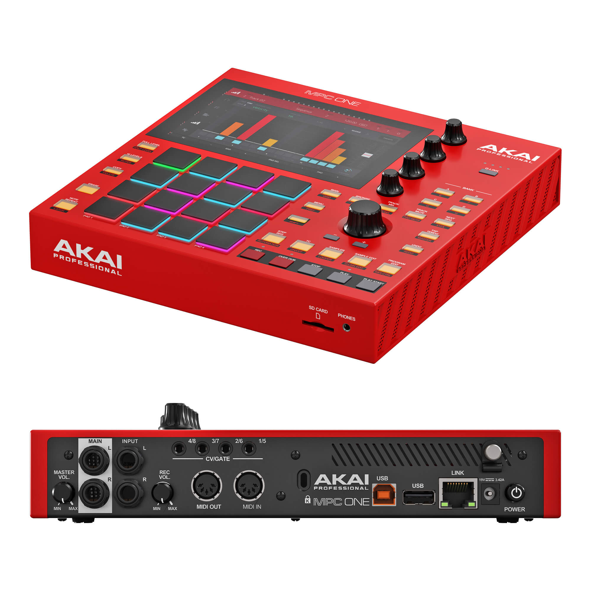 Akai Mpc One - 3D Model by sta_84