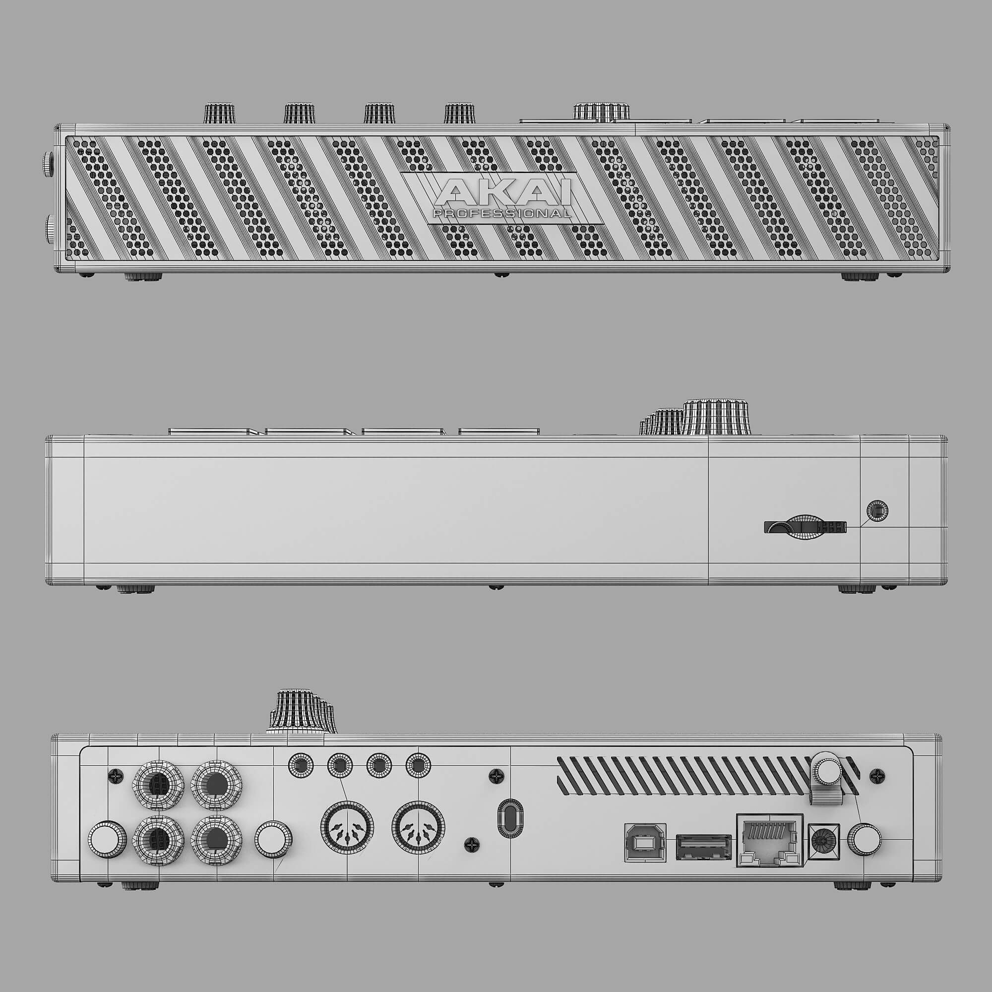 Akai Mpc One - 3D Model by sta_84
