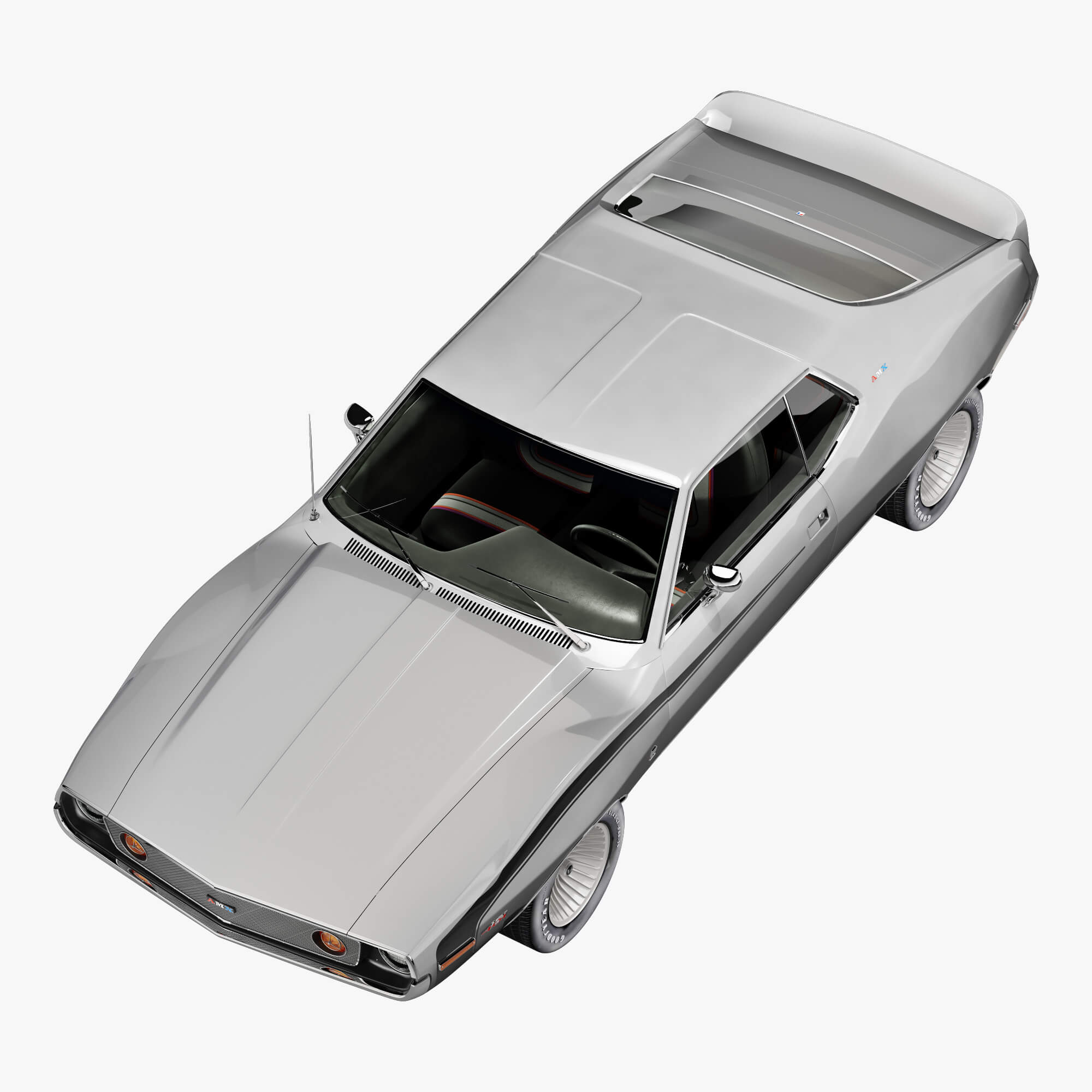 AMC Amx Pierre Cardin 1973 - 3D Model by sta_84