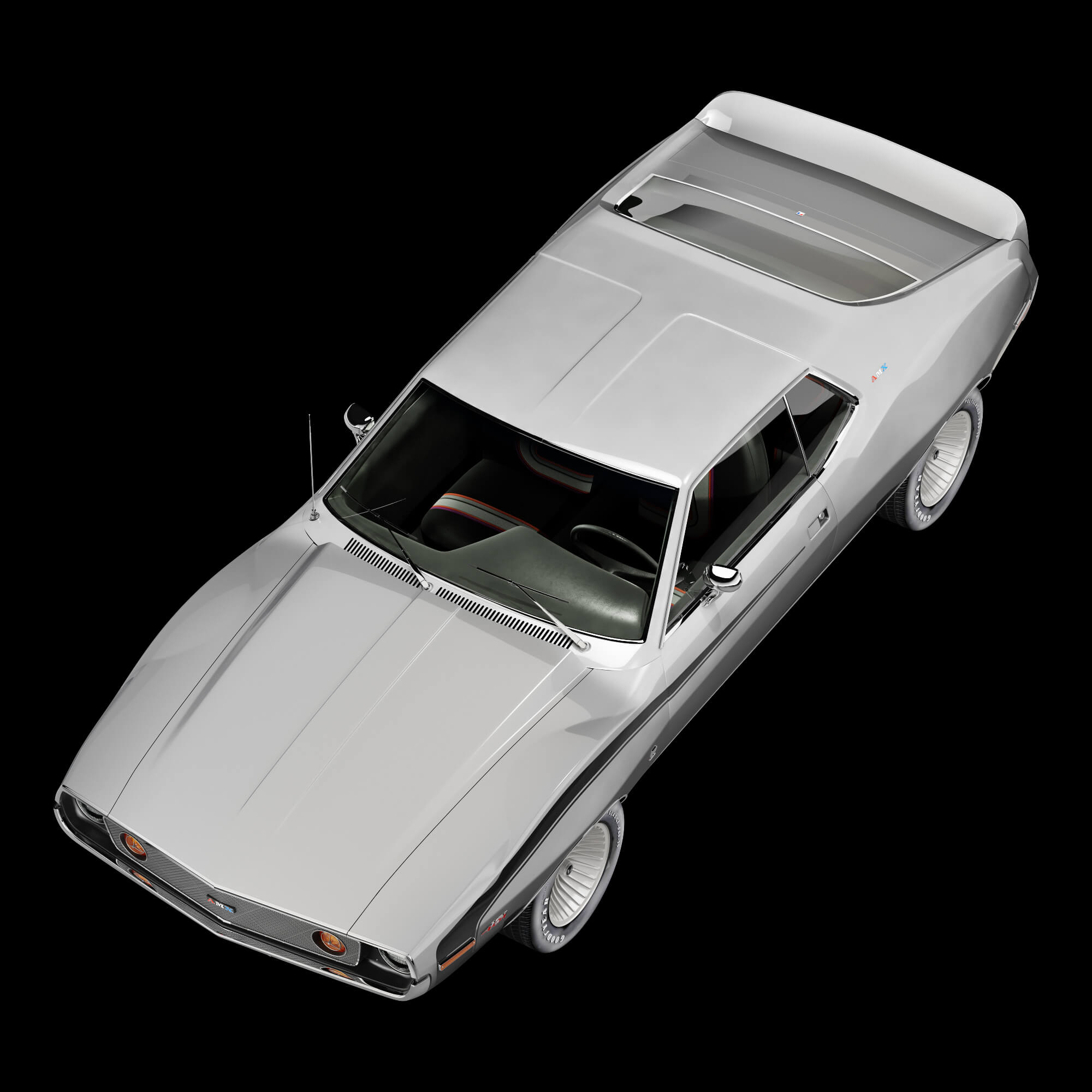 AMC Amx Pierre Cardin 1973 - 3D Model by sta_84
