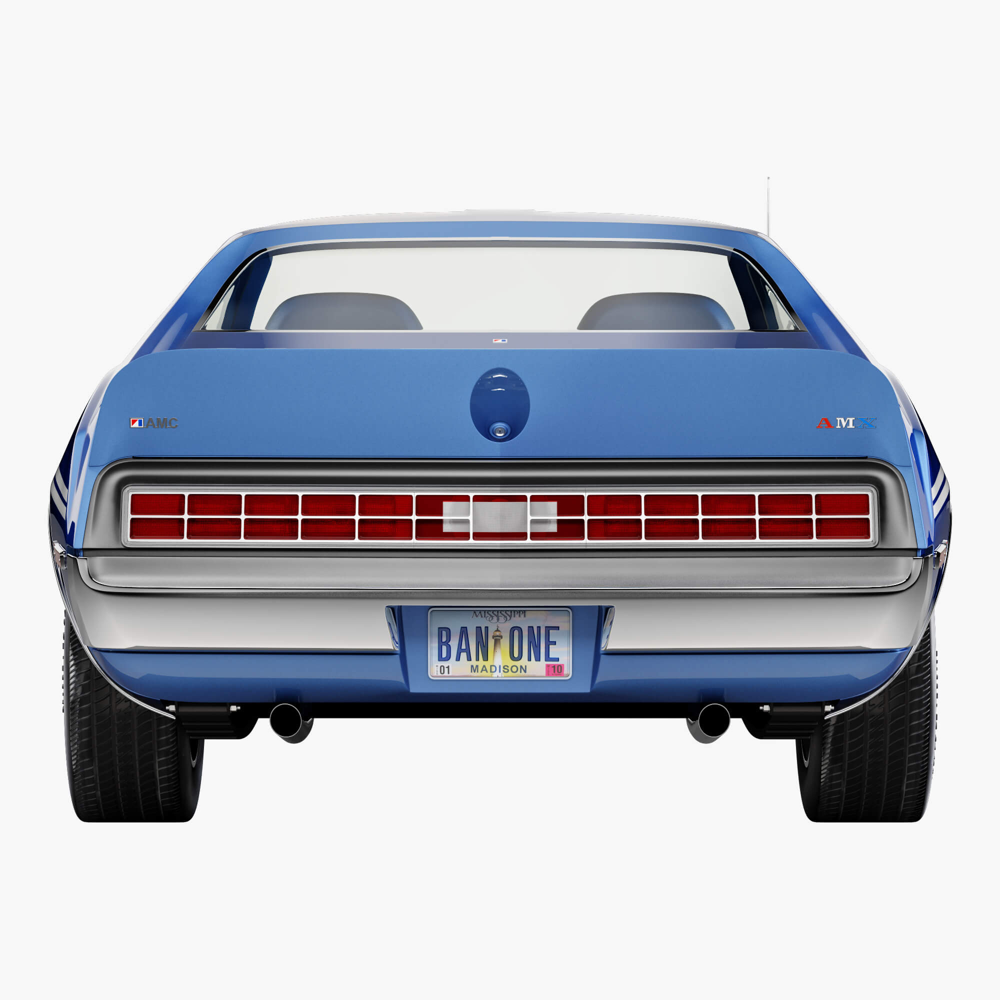AMC Amx SST 1972 - 3D Model by sta_84