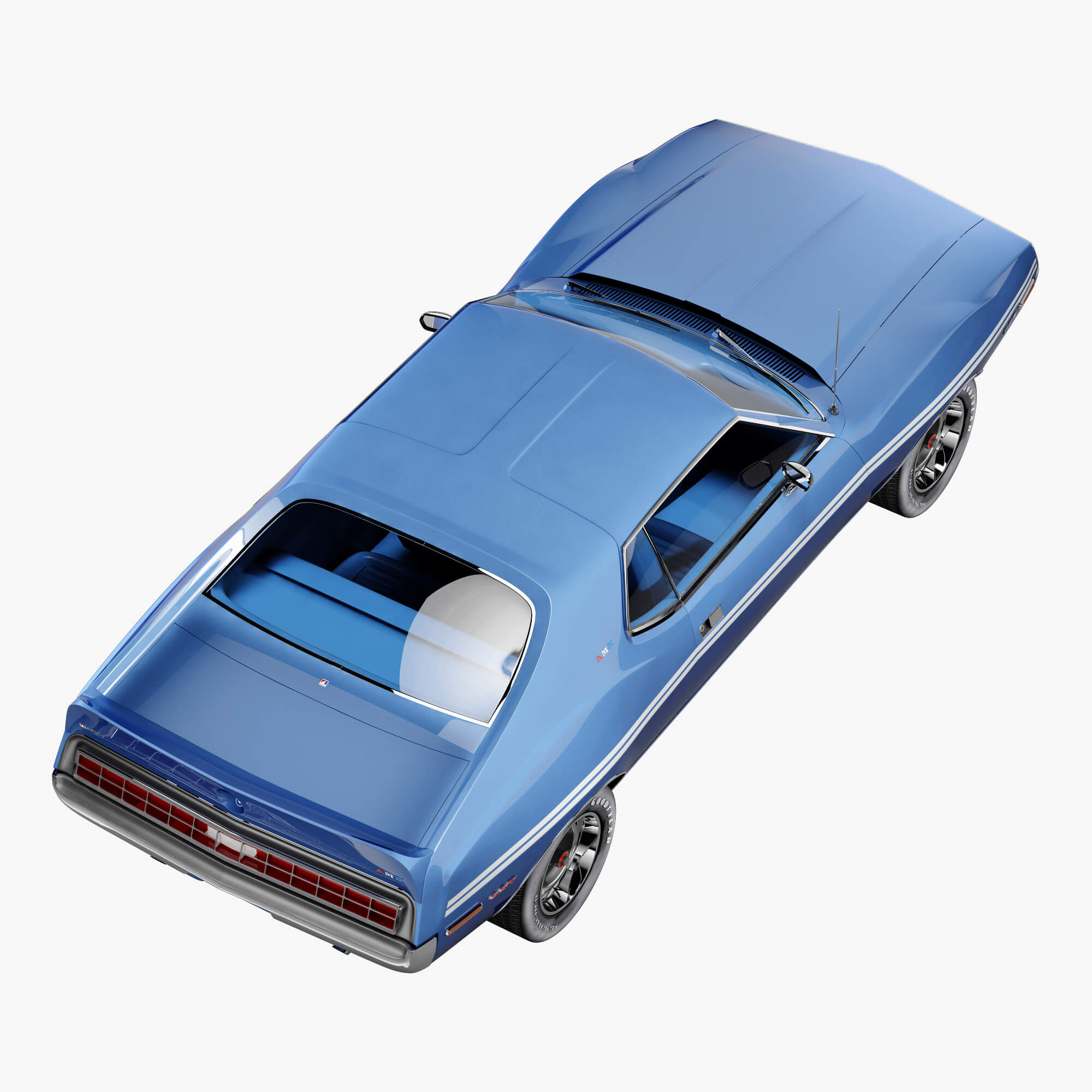 AMC Amx SST 1972 - 3D Model by sta_84