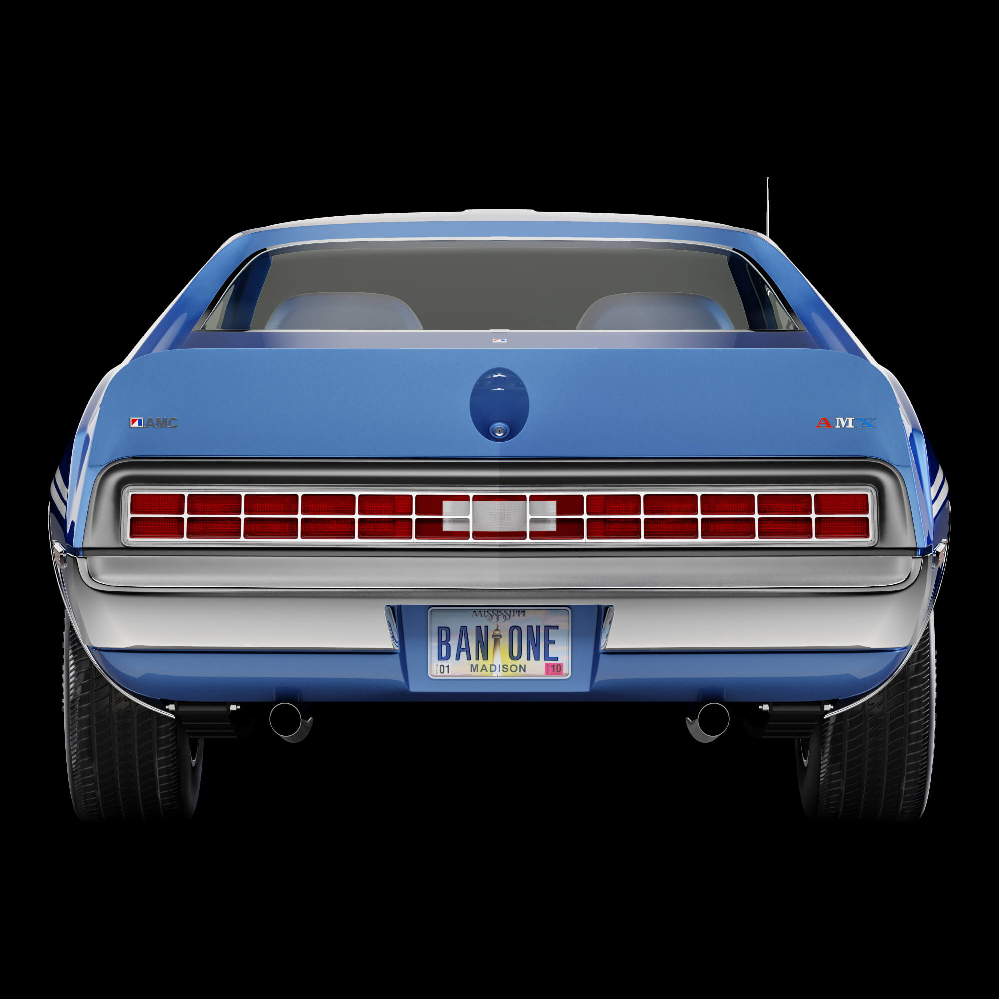 AMC Amx SST 1972 - 3D Model by sta_84