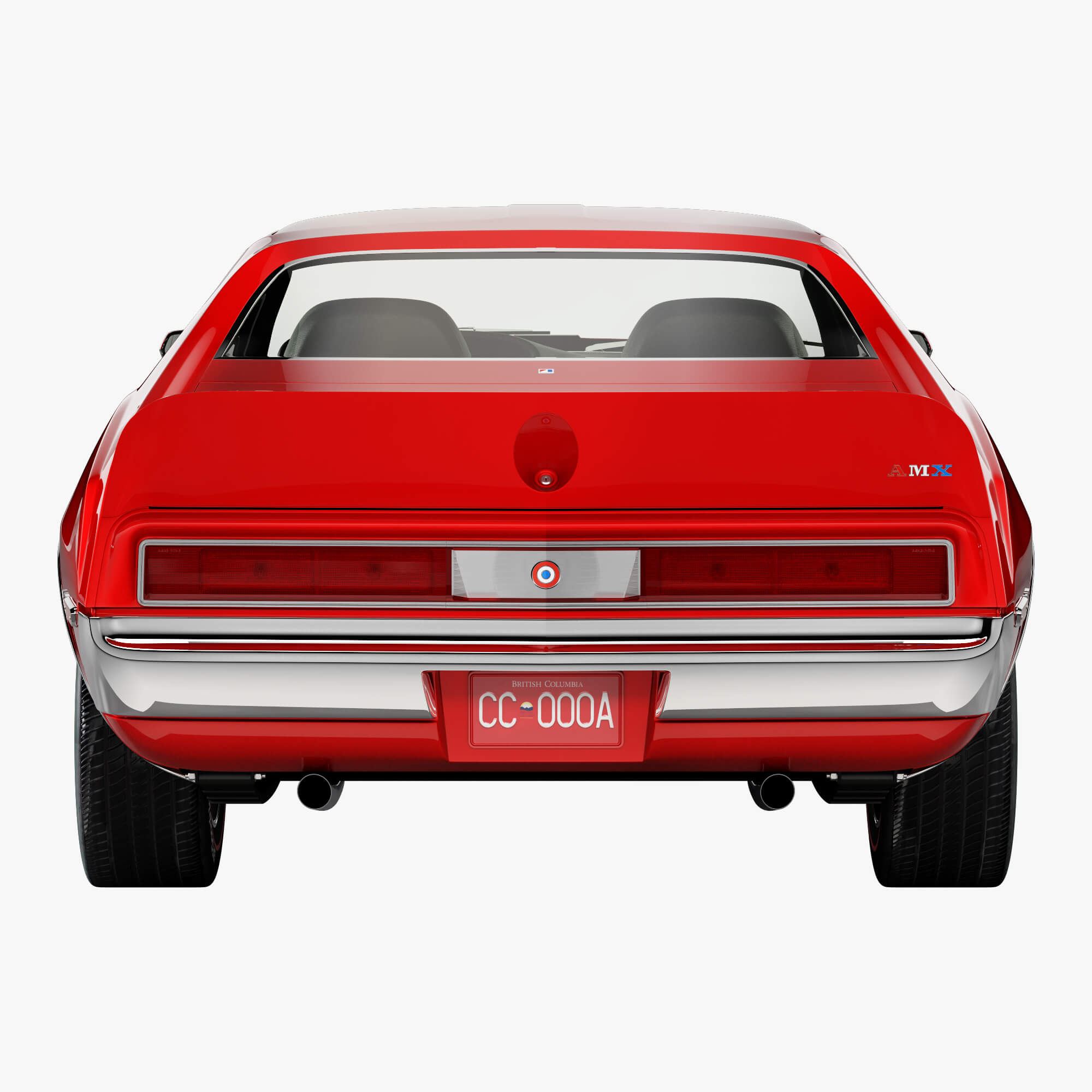 AMC Amx SST-1973 3D Model by sta_84