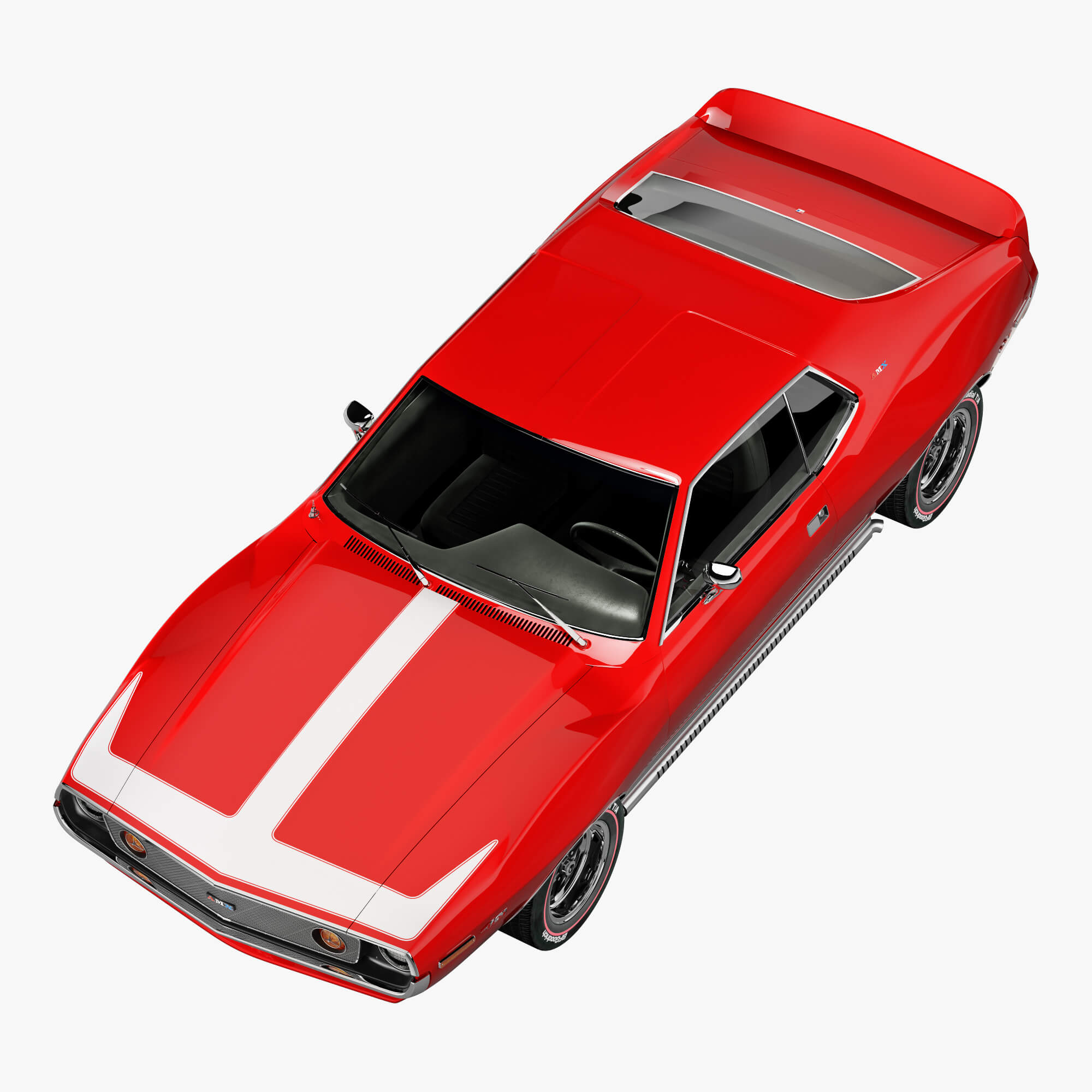 AMC Amx SST-1973 3D Model by sta_84