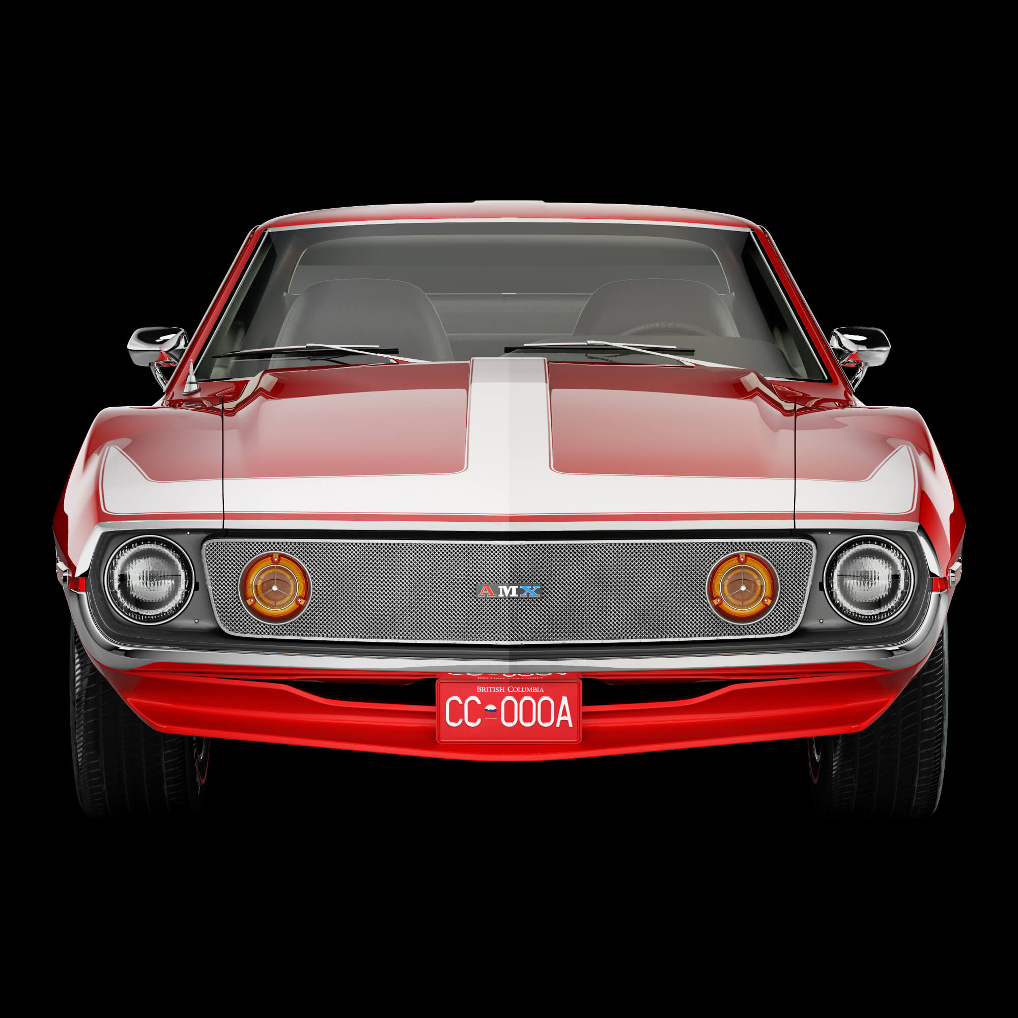AMC Amx SST-1973 3D Model by sta_84