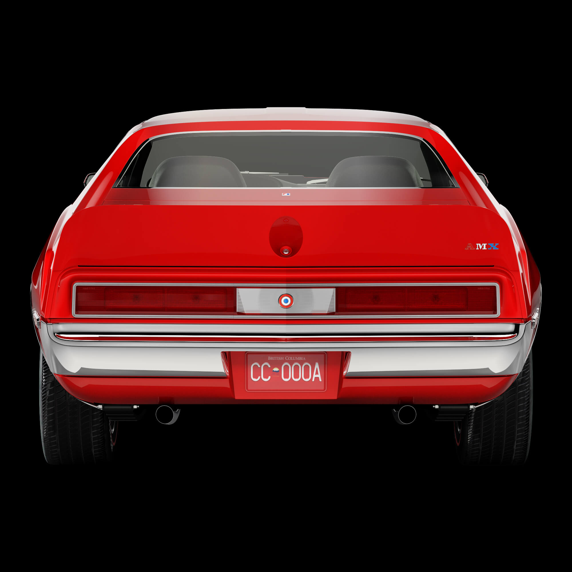 AMC Amx SST-1973 3D Model by sta_84