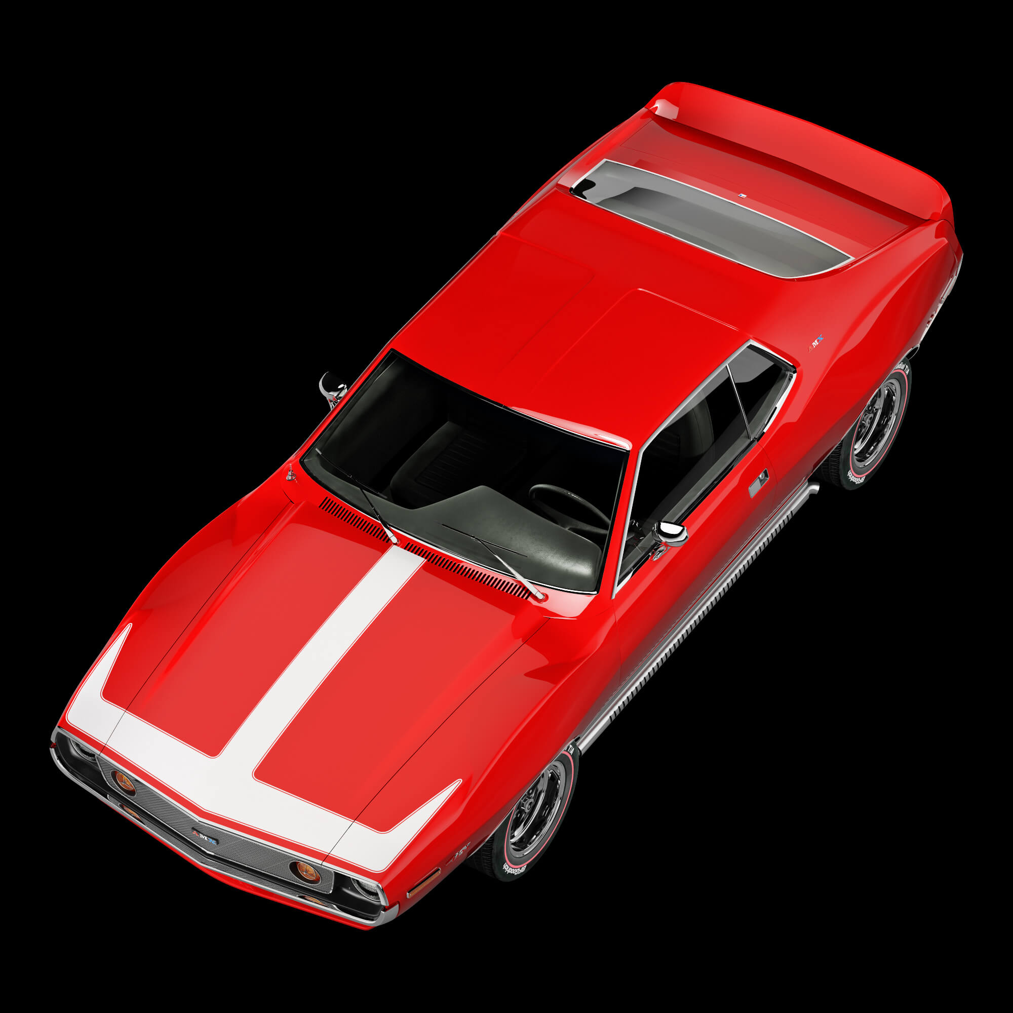AMC Amx SST-1973 3D Model by sta_84