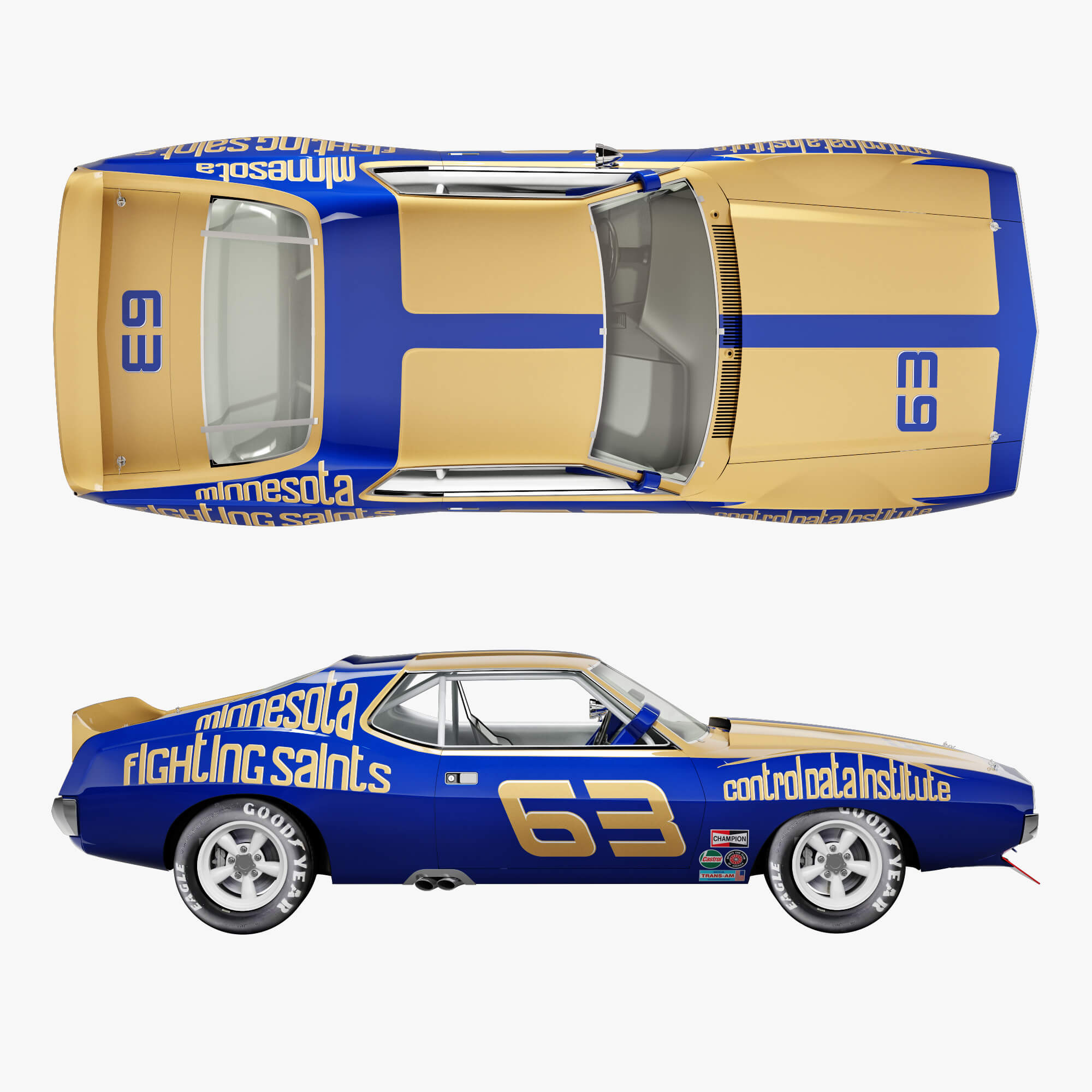 AMC Bill Collins Javelin - 3D Model by sta_84