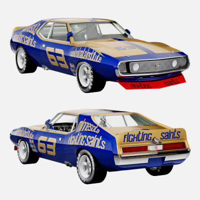 AMC Bill Collins Javelin - 3D Model by sta_84