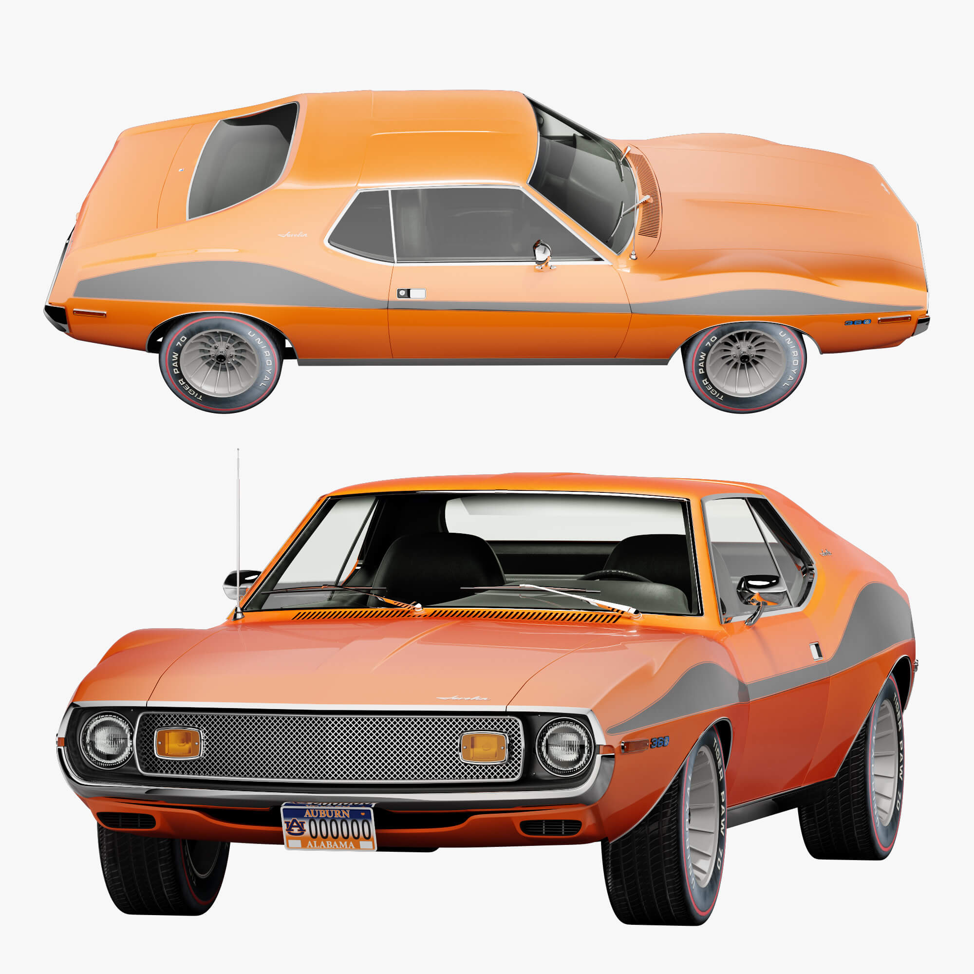 AMC Javelin 1972 - 3D Model by sta_84