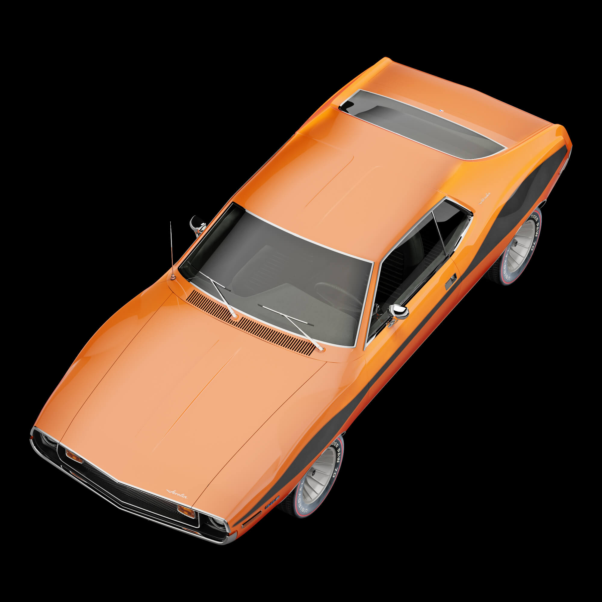 AMC Javelin 1972 - 3D Model by sta_84