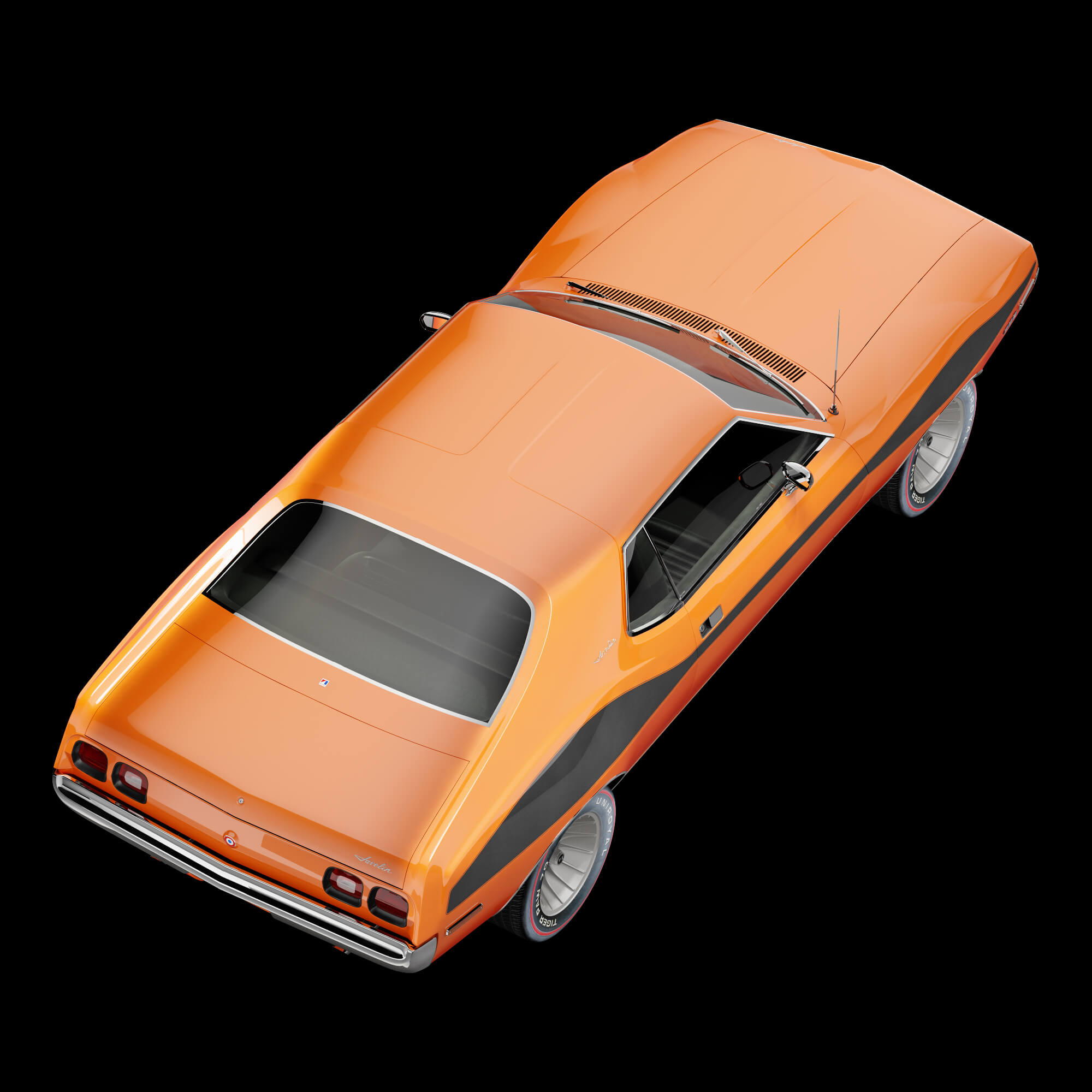 AMC Javelin 1972 - 3D Model by sta_84