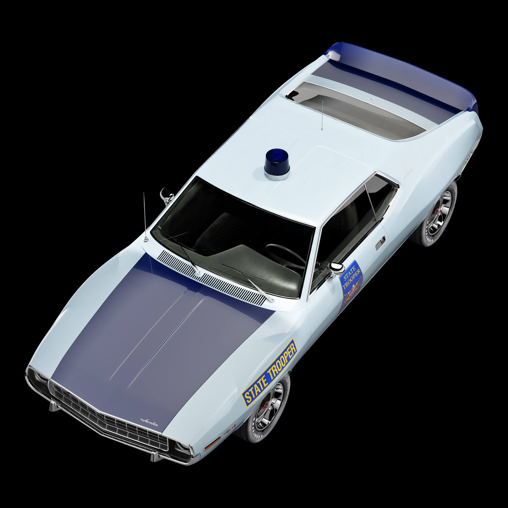 AMC Javelin State Trooper - 3D Model by sta_84