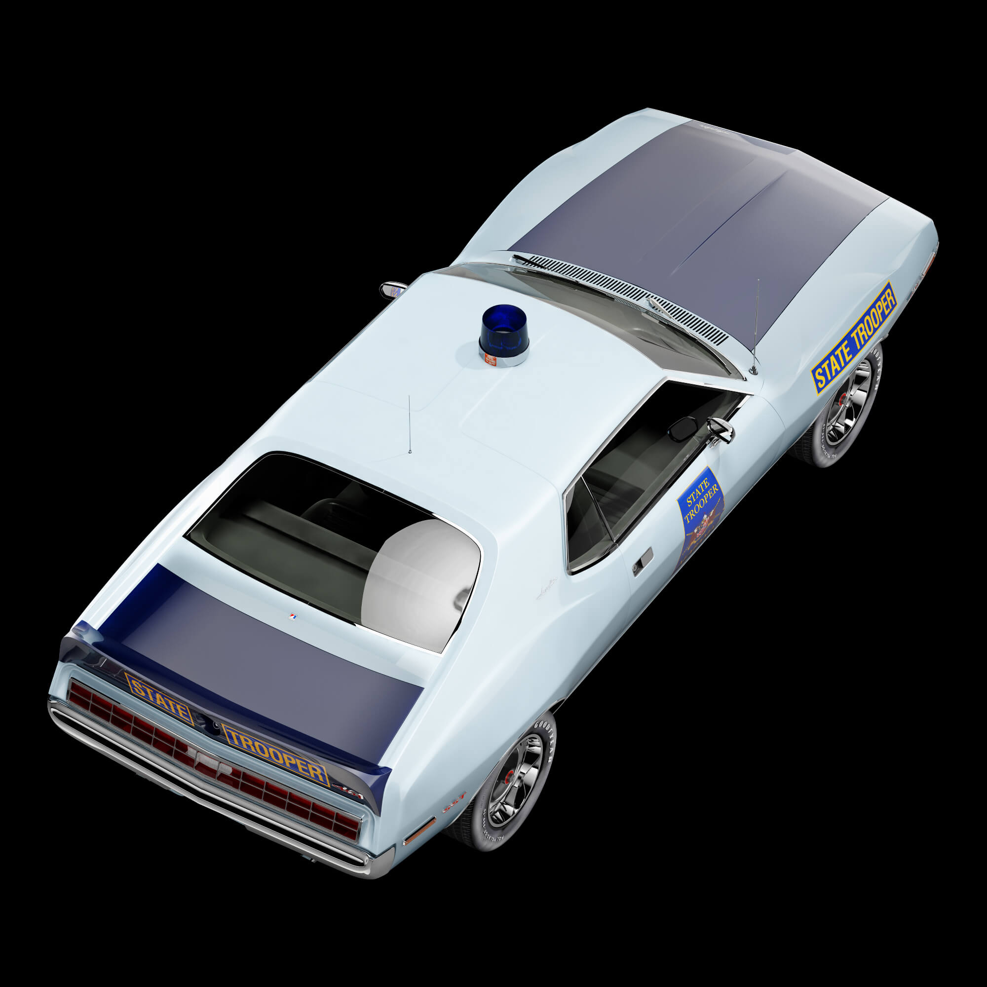 AMC Javelin State Trooper - 3D Model by sta_84