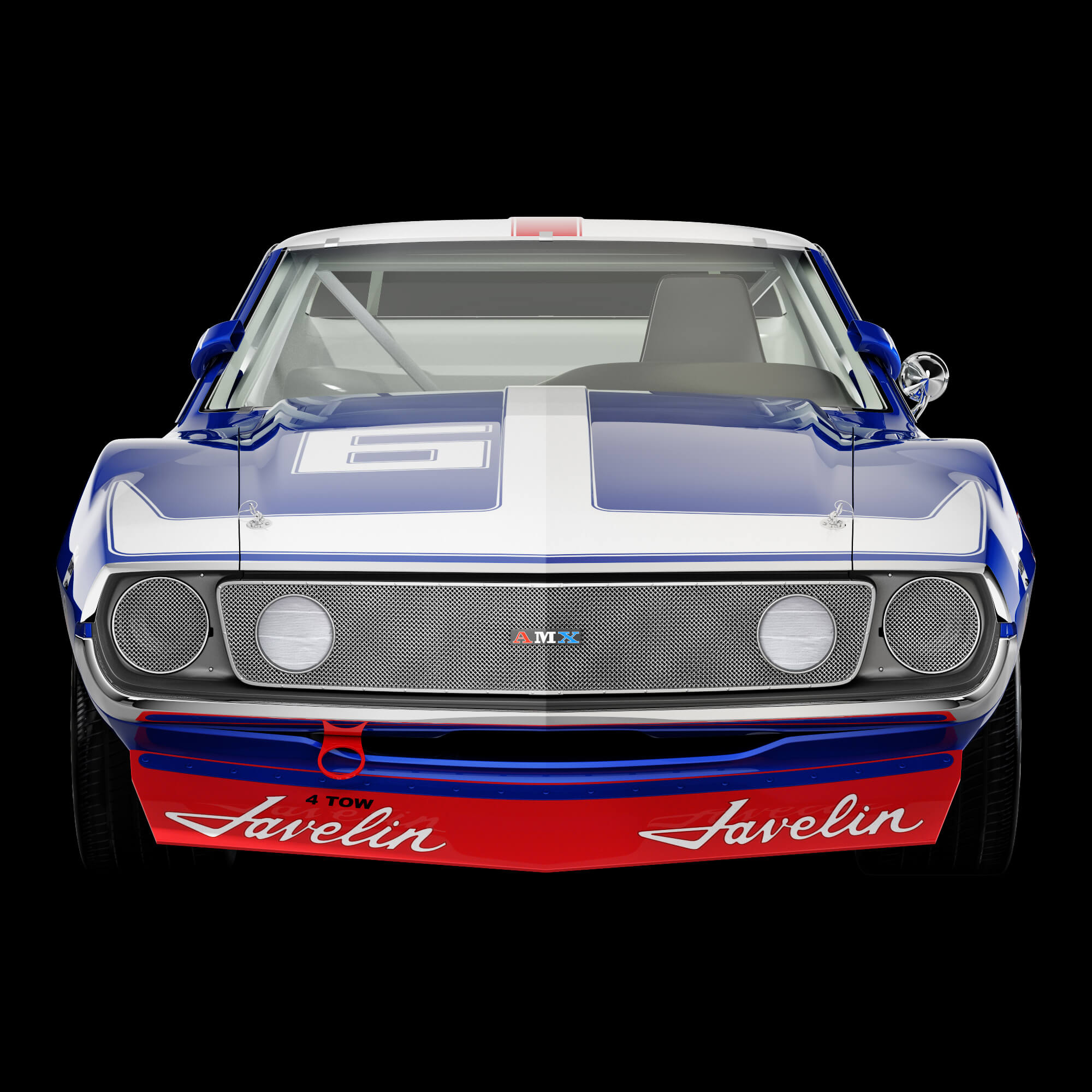 AMC Javelin Sunoco - 3D Model by sta_84