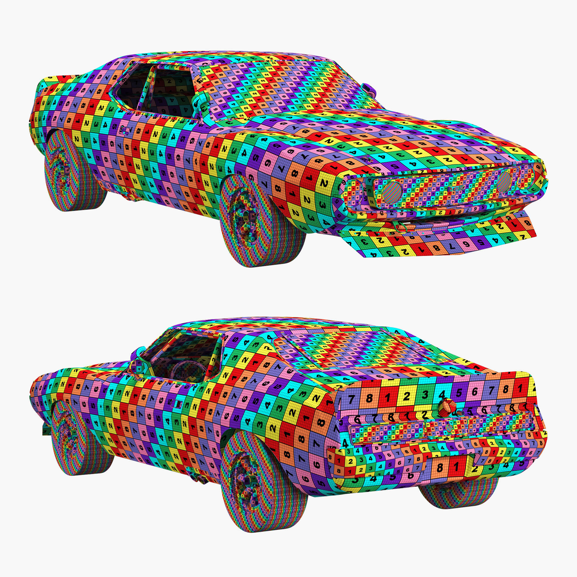 AMC Javelin Sunoco - 3D Model by sta_84