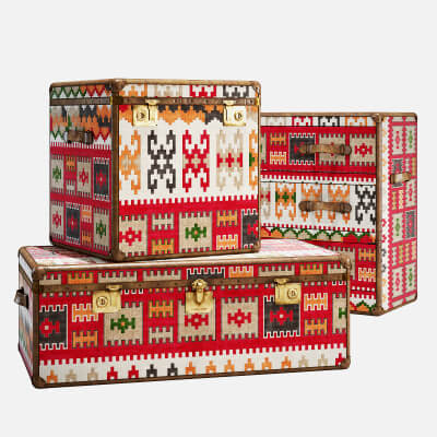 Andrew Martin Kilim Trunk Set - 3D Model by sta_84