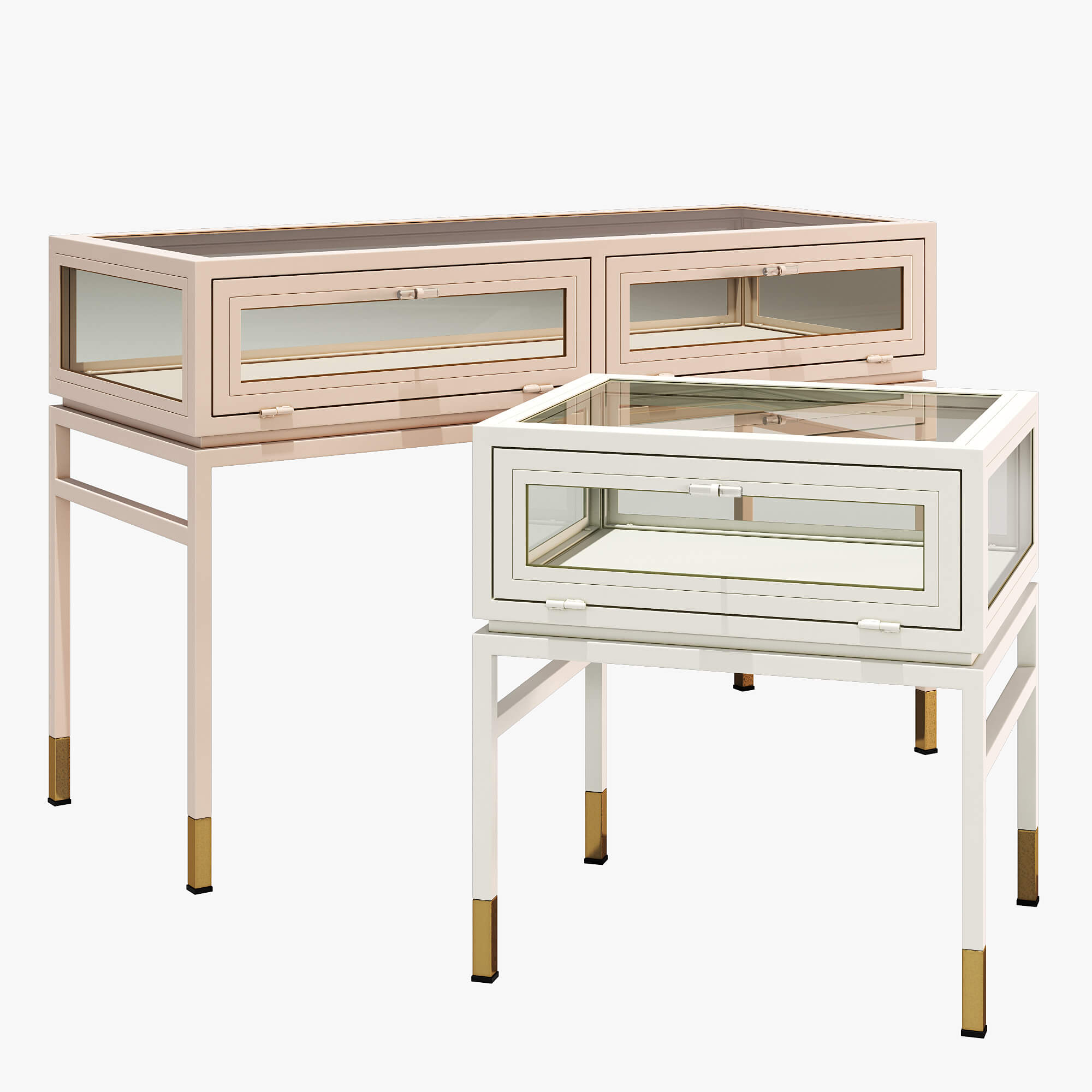 Anthropologie Tannehill Display Side Table Console Table - 3D Model by ...
