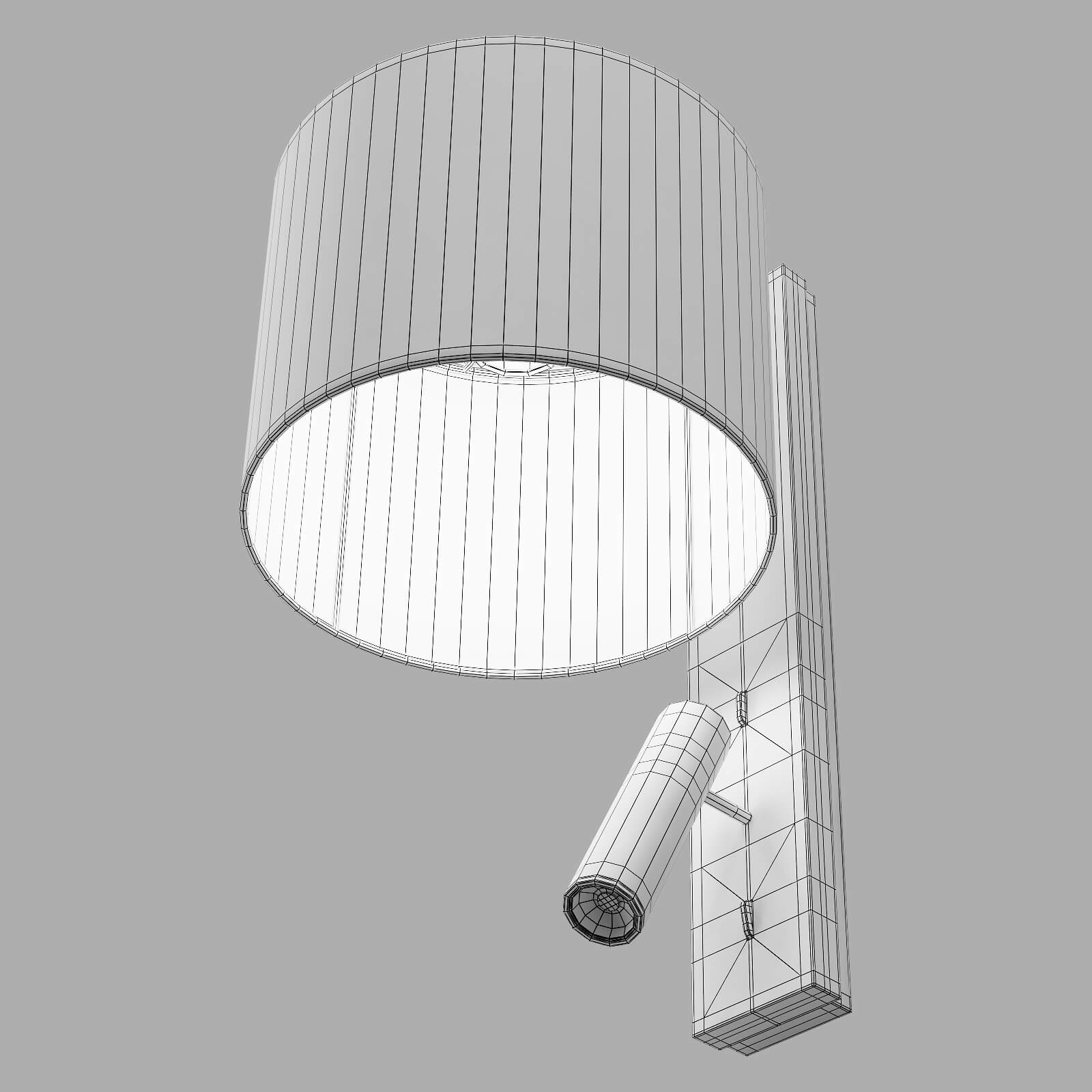 Astro Lighting Ravello LED Reader Rigged - 3D Model by sta_84