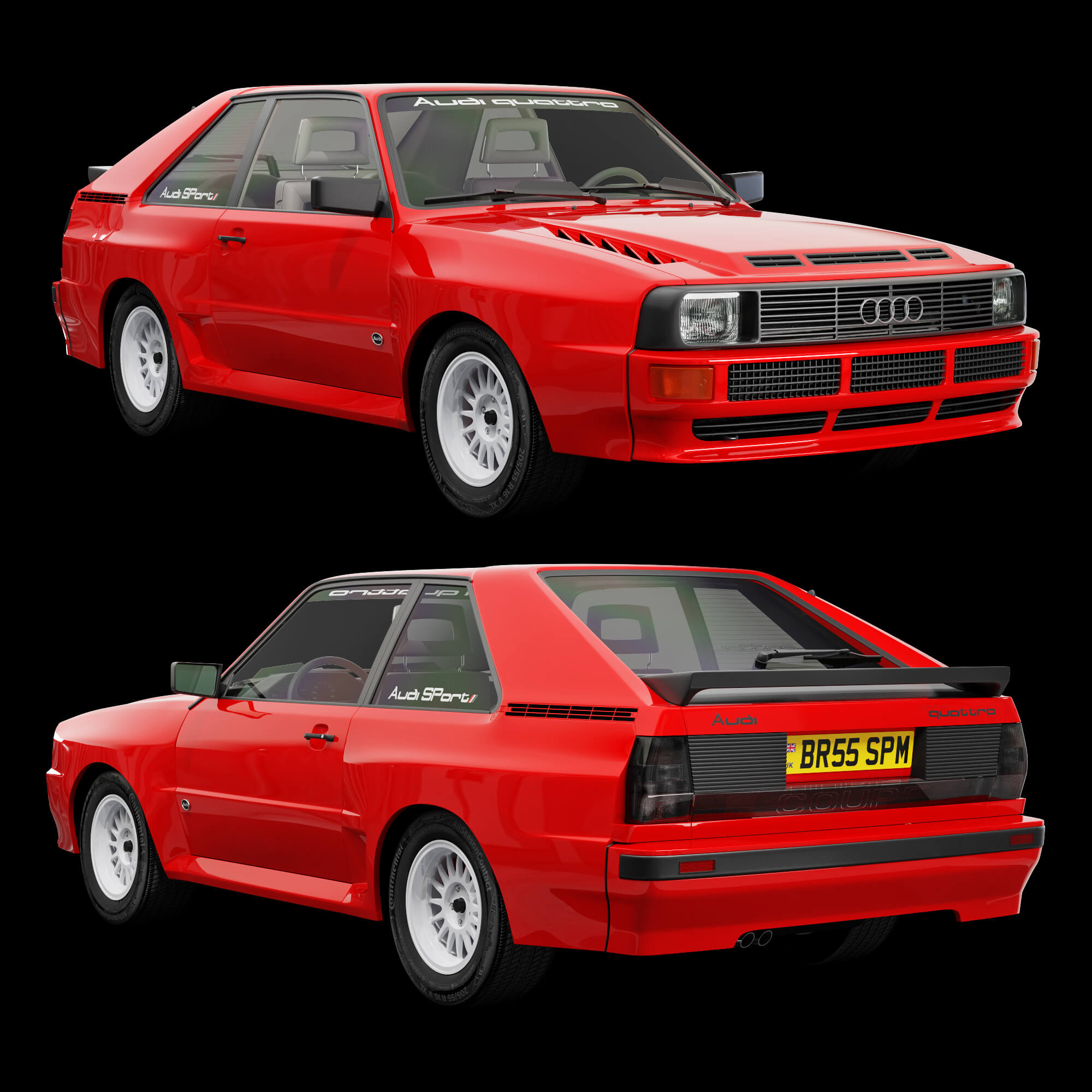Audi Sport Quattro 1984 - 3D Model by sta_84