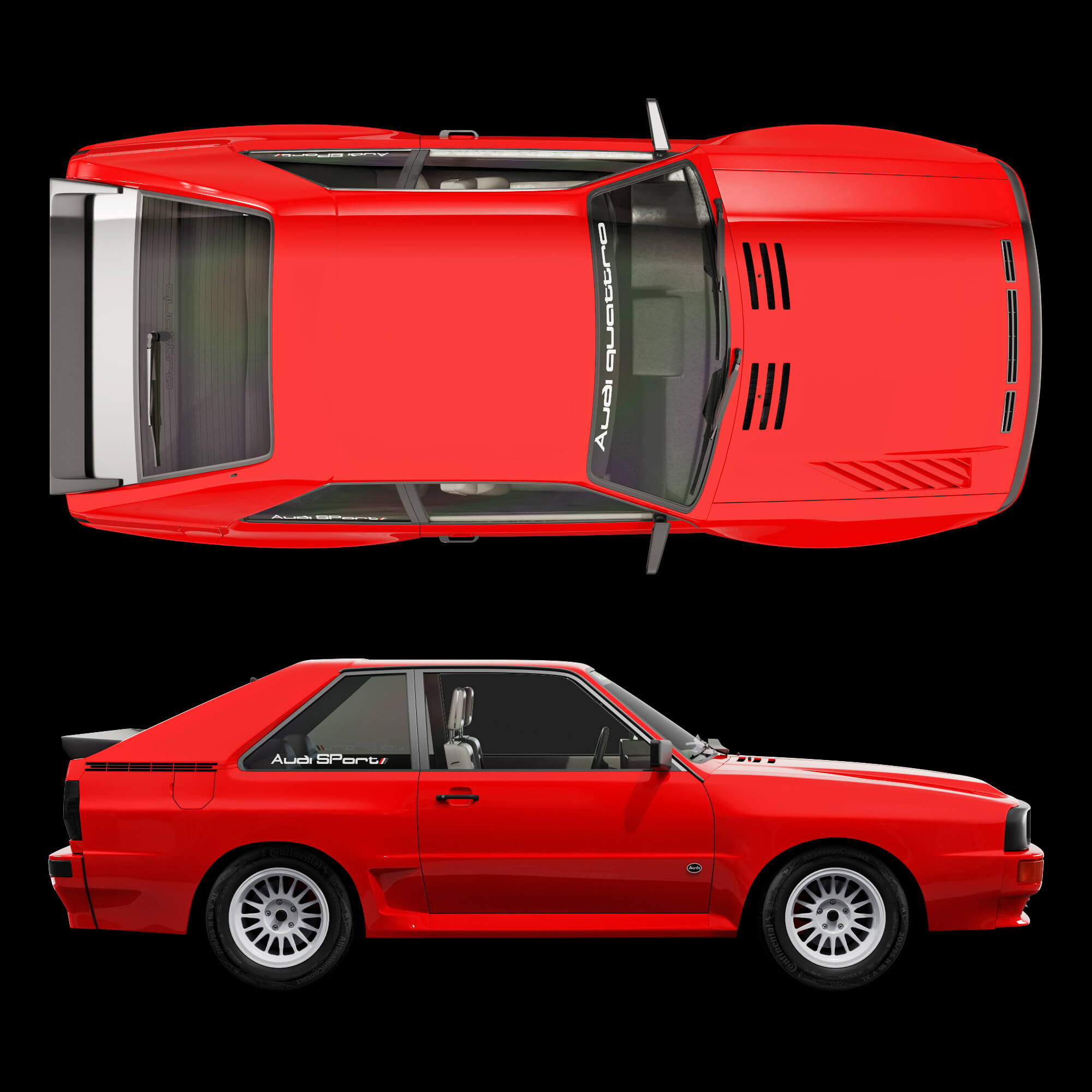 Audi Sport Quattro 1984 - 3D Model by sta_84