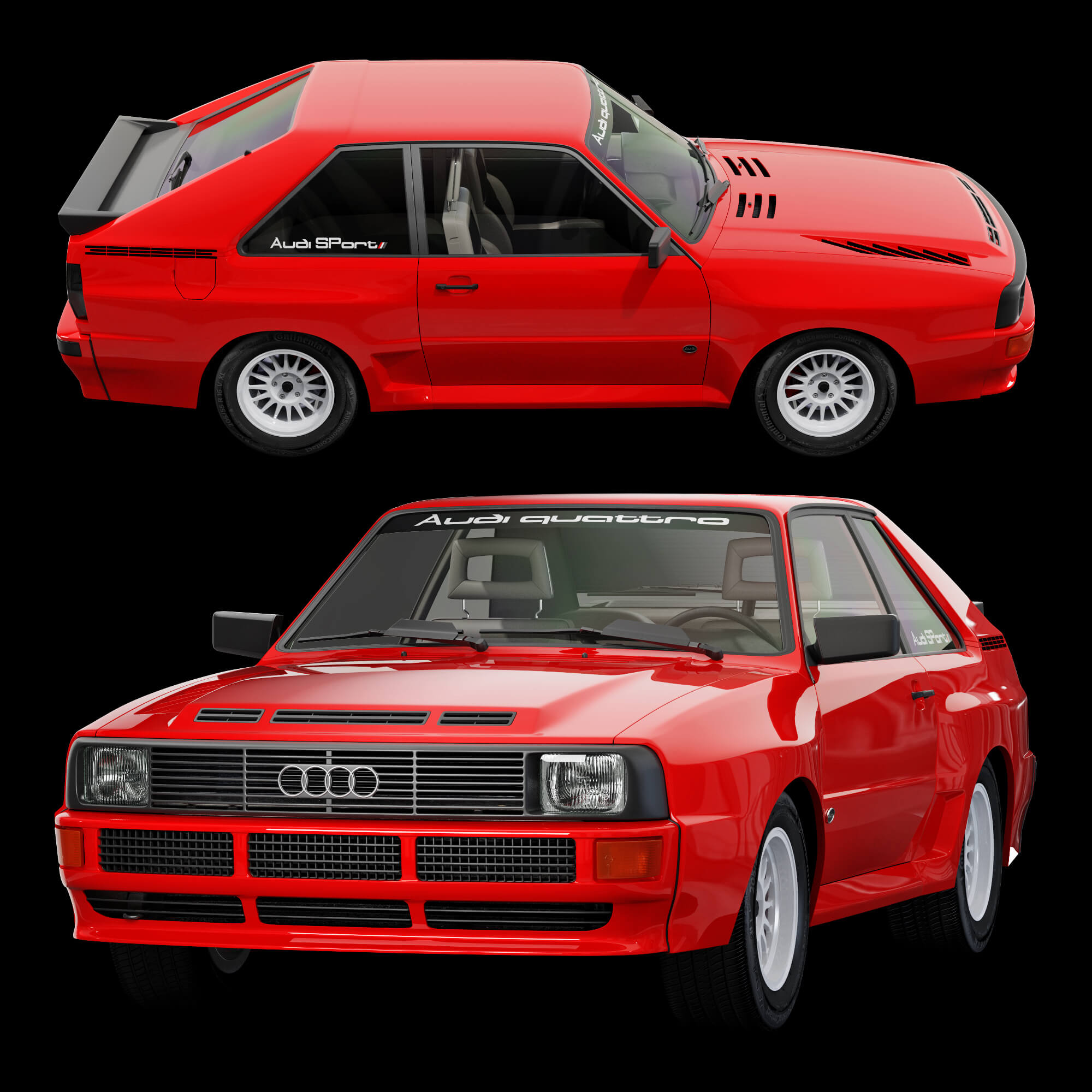 Audi Sport Quattro 1984 - 3D Model by sta_84