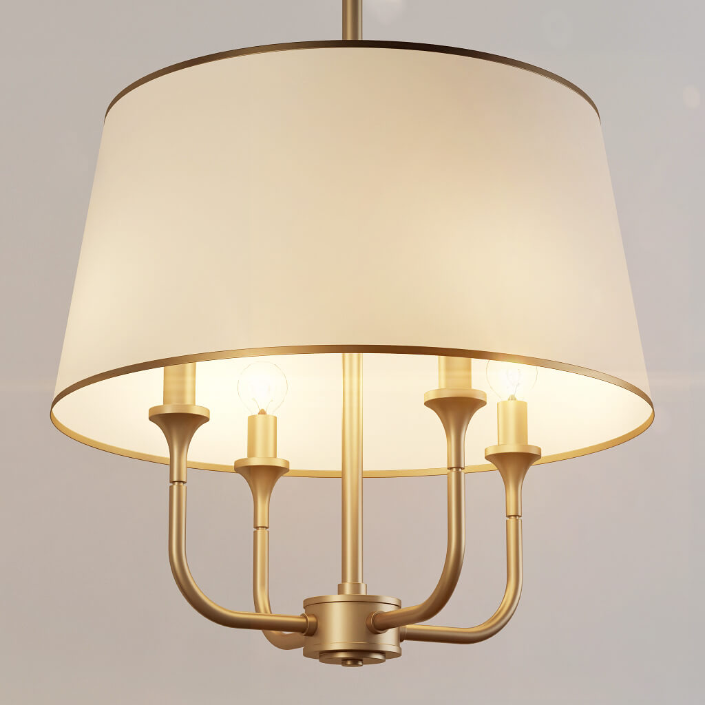 Baker Lur Double Chandelier LK114 - 3D Model by sta_84