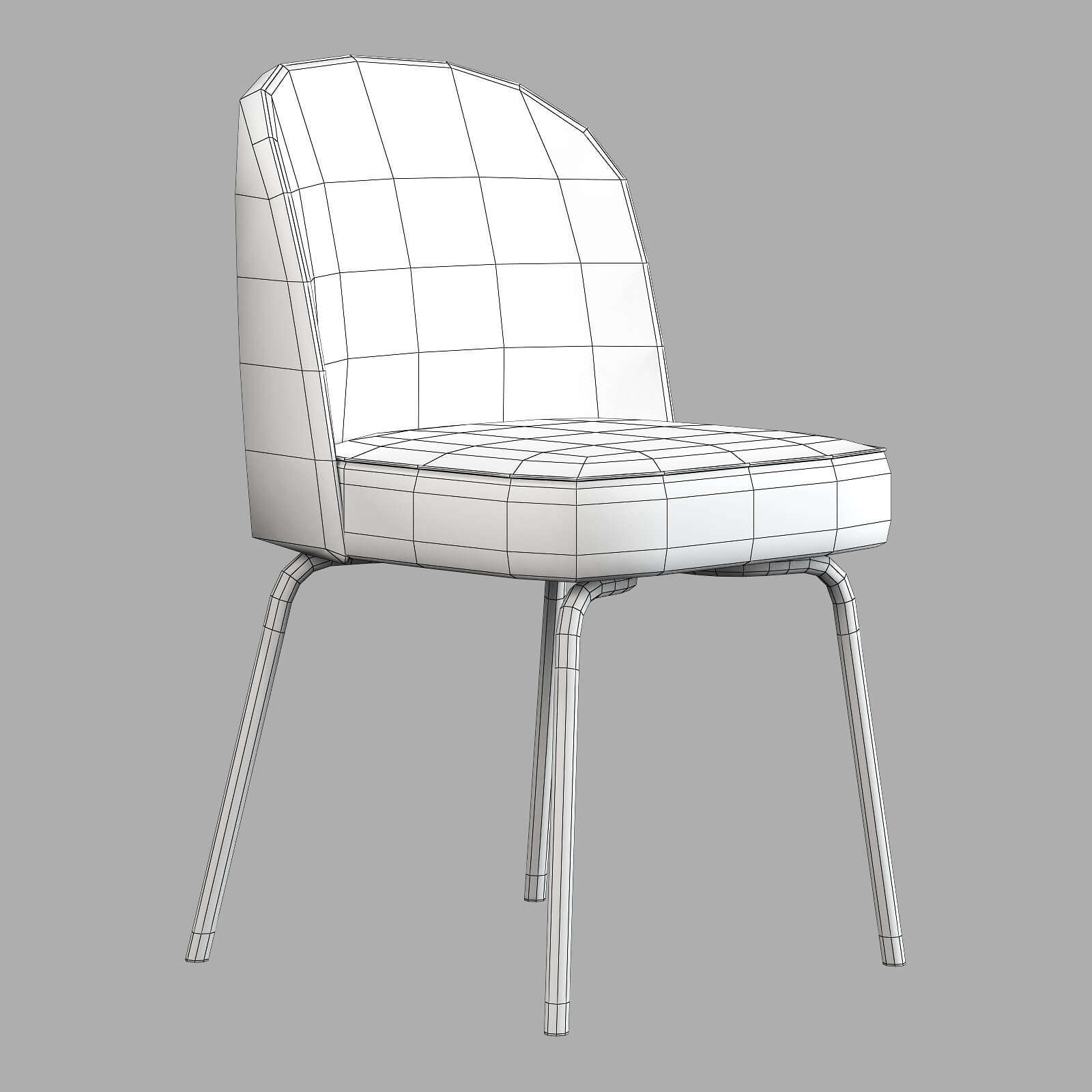 Be Pure Home Vogue Chair - 3D Model by sta_84