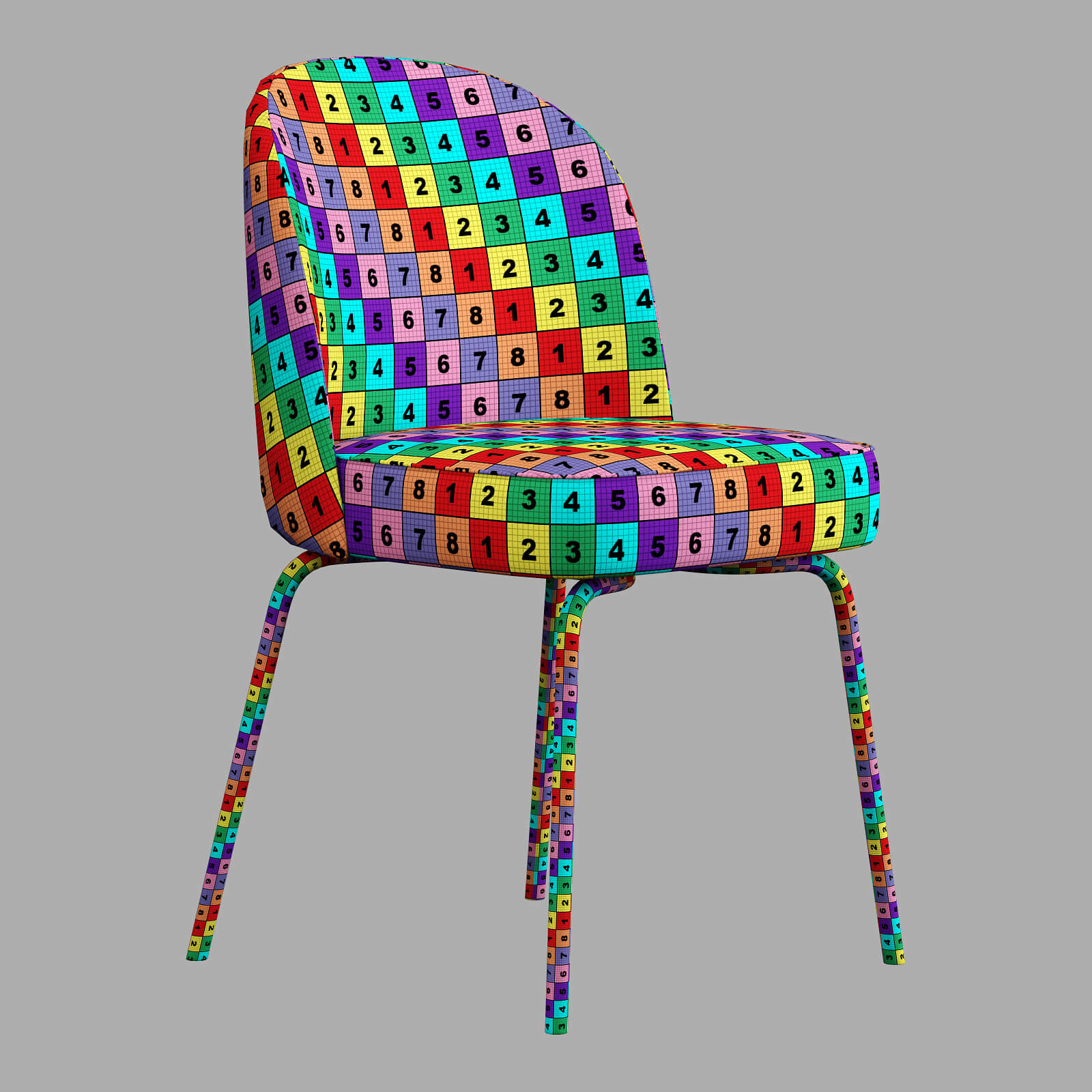 Be Pure Home Vogue Chair - 3D Model by sta_84