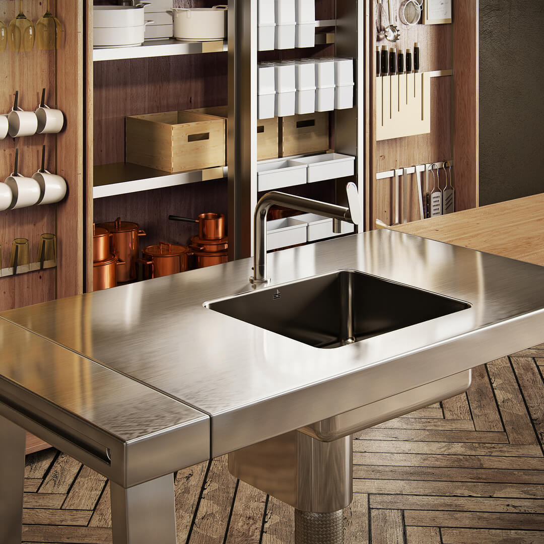 Bulthaup B2 Kitchen - 3D Model by sta_84