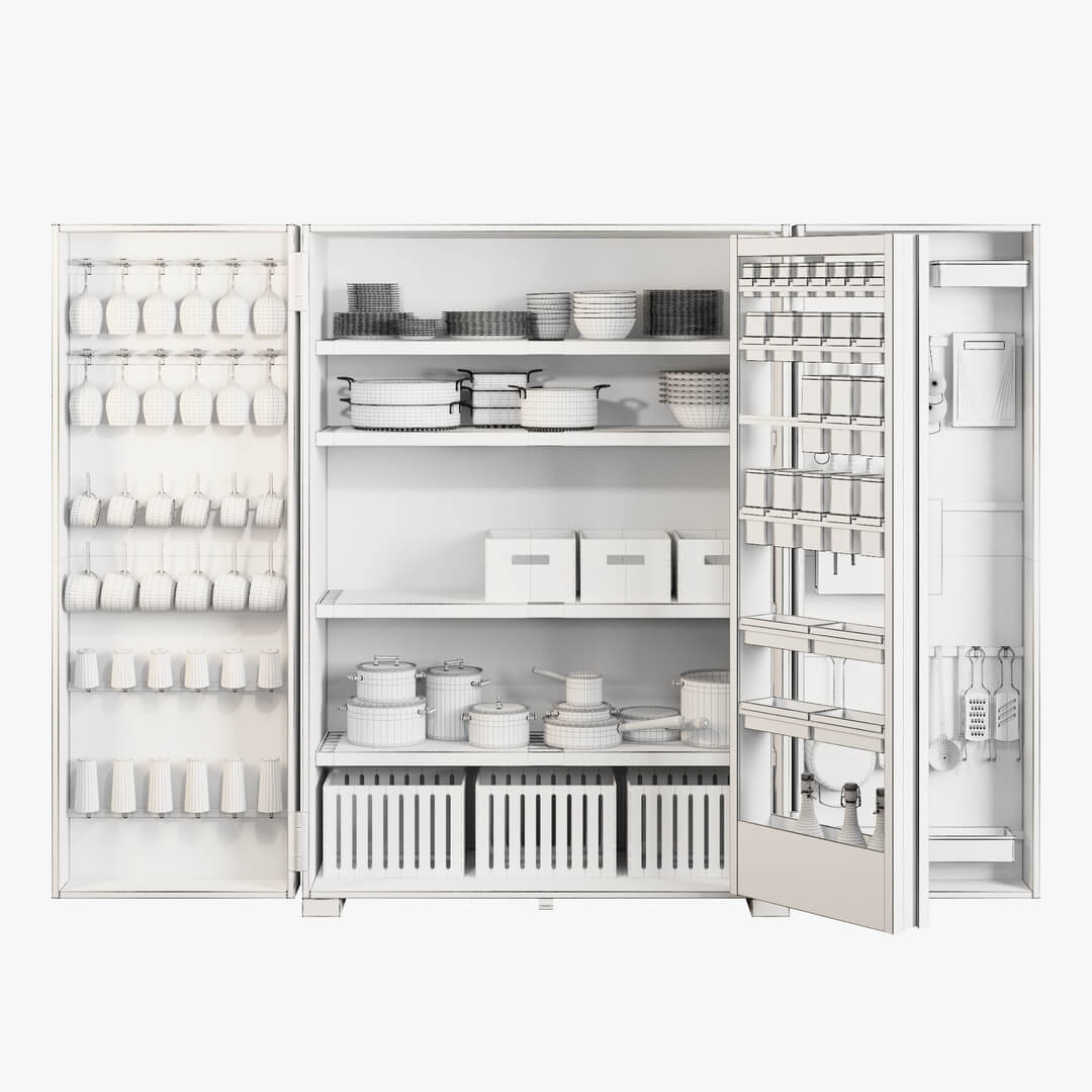 Bulthaup B2 Kitchen - 3D Model by sta_84