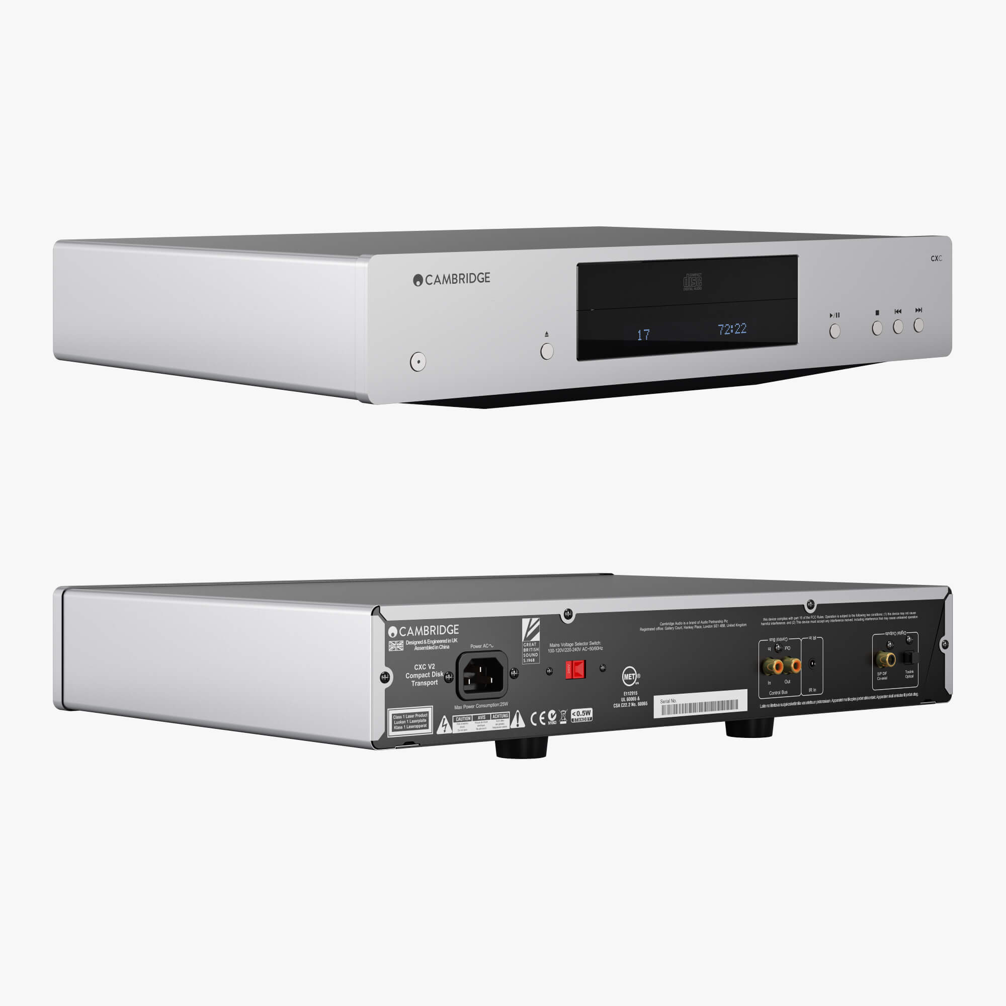 Cambridge Audio Cxa 81 Cxn V2 Cxc - 3D Model by sta_84