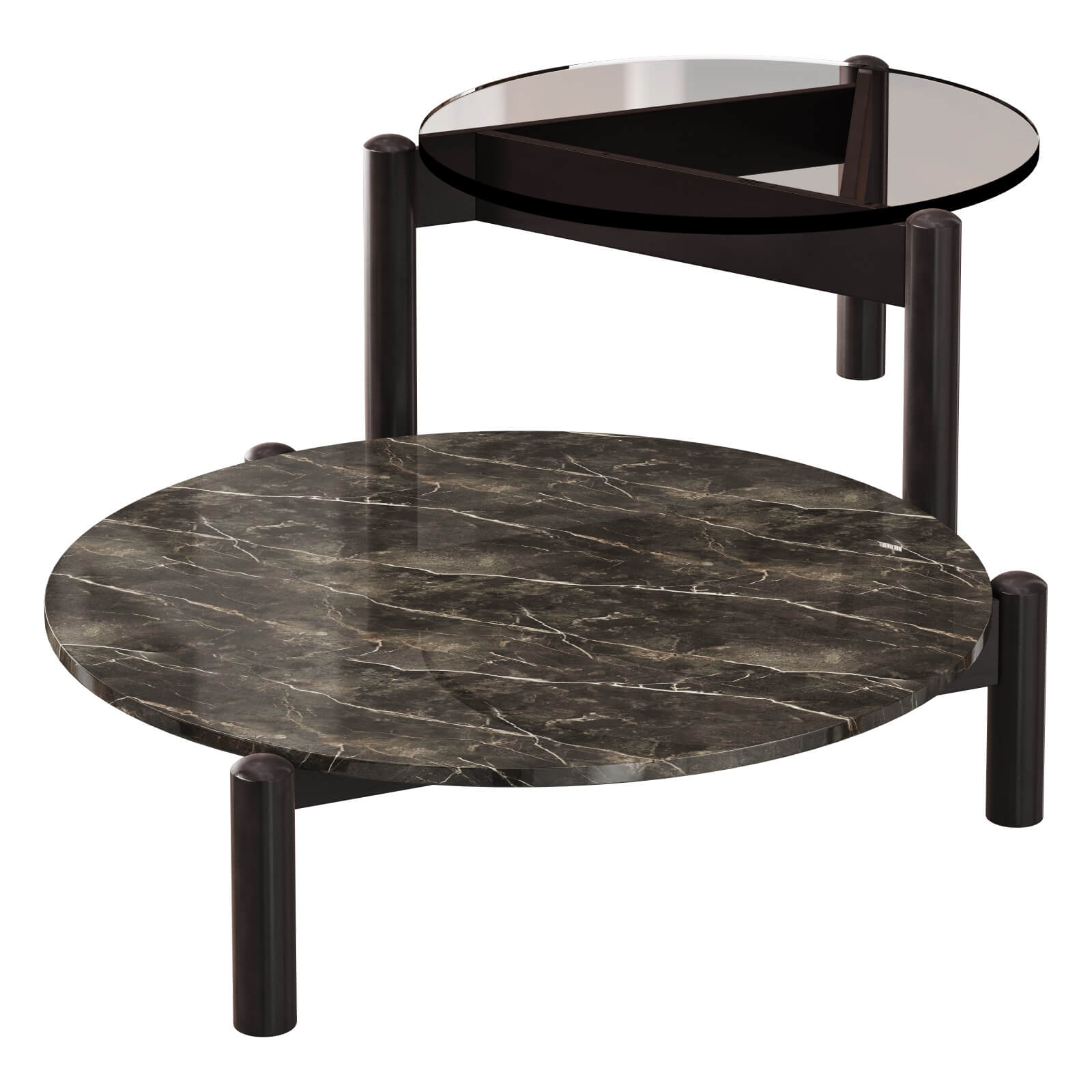 Cassina Table-A-Plateau-Interchangeable Coffee Tables 3D Model by sta_84